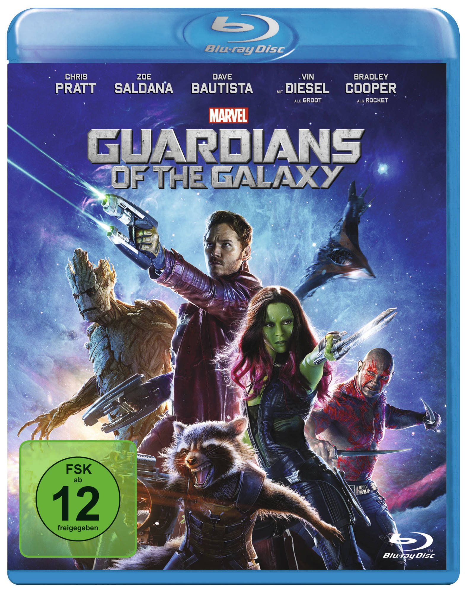 Guardians of the Galaxy [Blu-ray]: Amazon.de: Pratt, Chris, Saldana ...