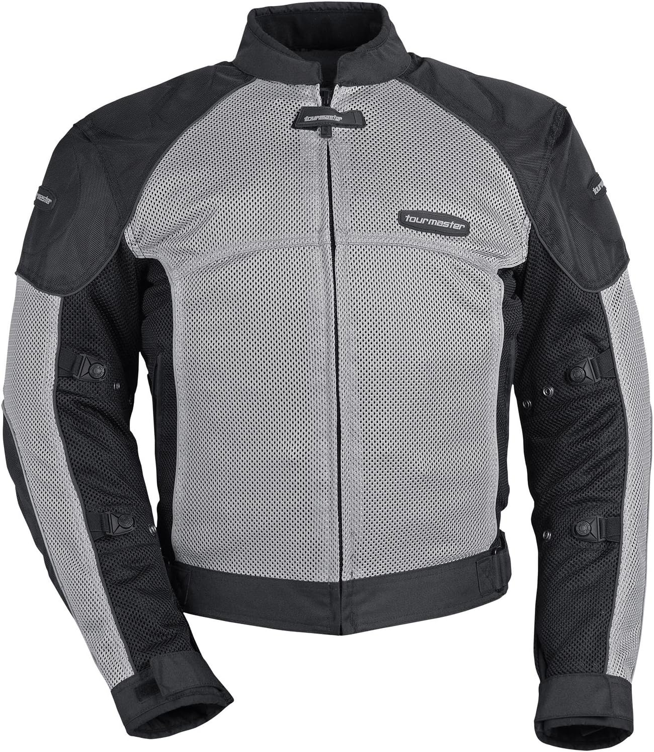 Amazon.com: TOURMASTER Intake Air 3 Motorcycle Jacket Sil/sil Size:XLG ...