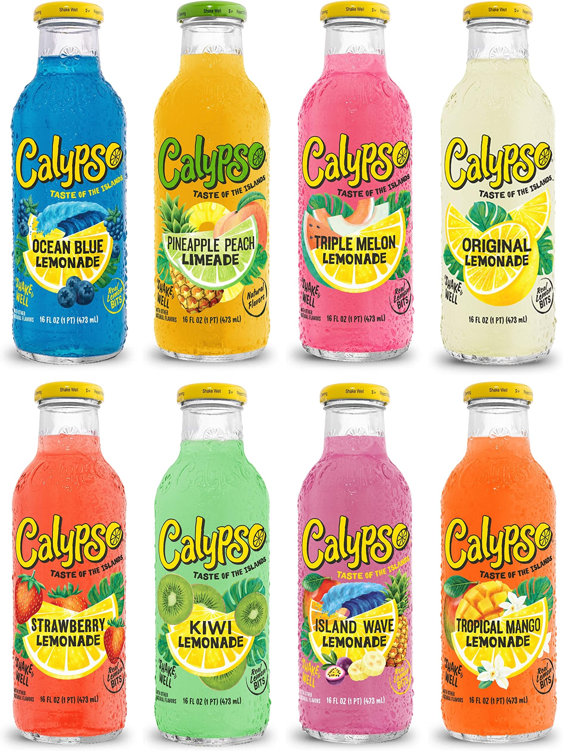 Amazon.com : Calypso Lemonades | Made with Real Fruit and Natural ...