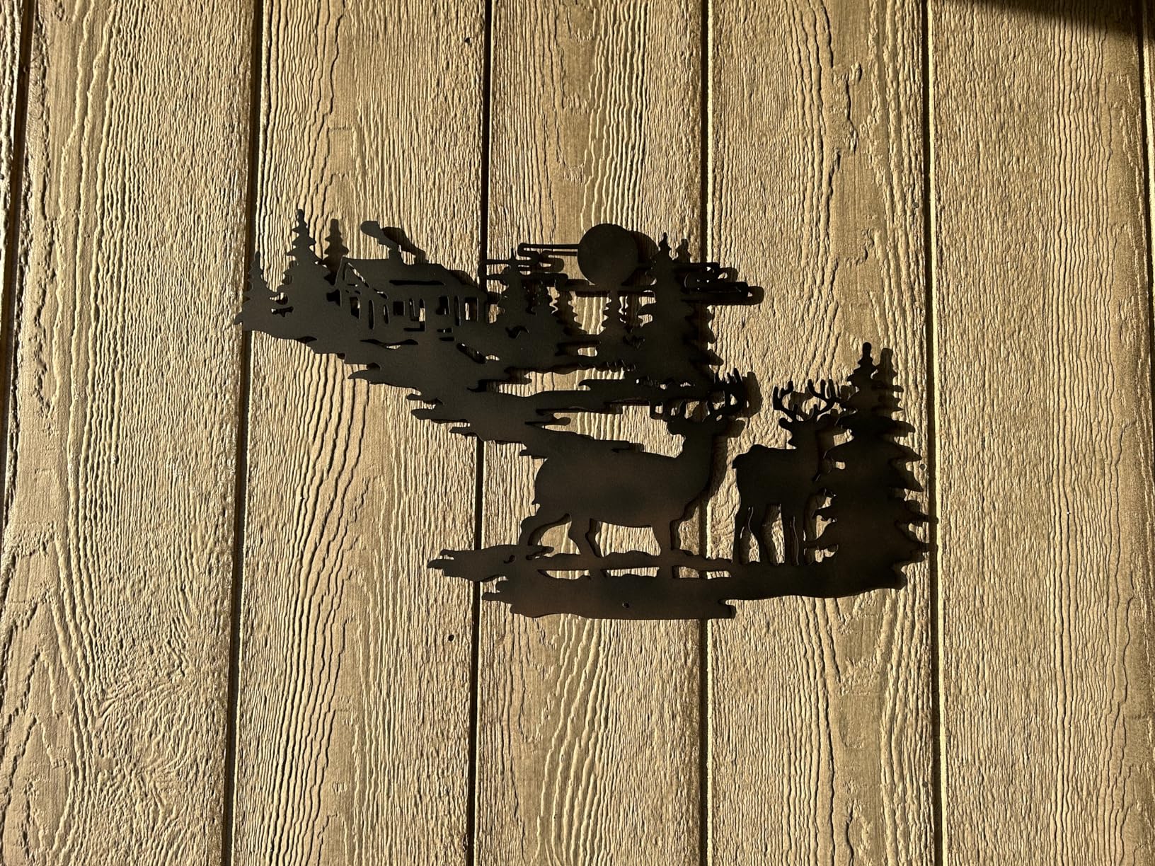 Amazon.com : Rivuz Metal Wall Art Decor by Prime Goods. Aesthetic Room ...