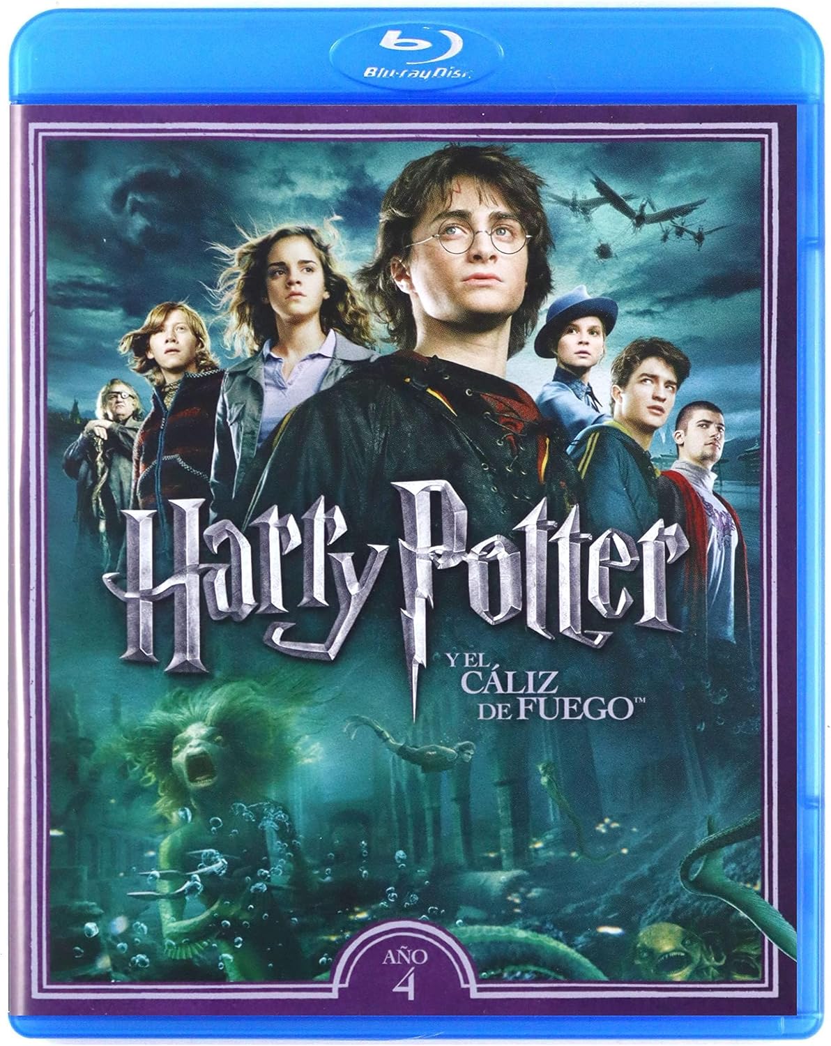 Harry Potter and The Goblet of Fire [Blu-Ray] [Region B] (English Audio ...
