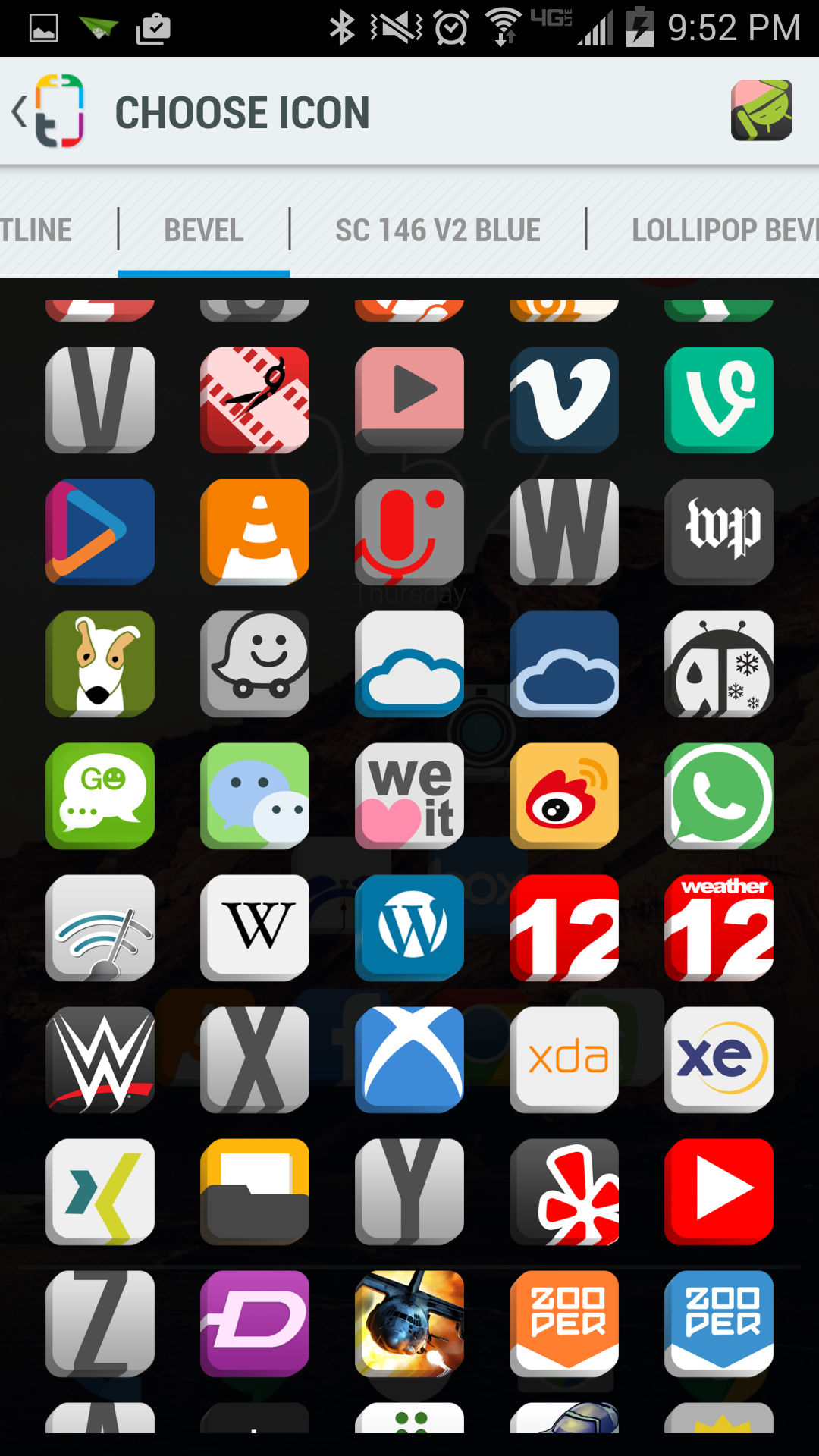 Icon Pack 3D Bevel - App on Amazon Appstore