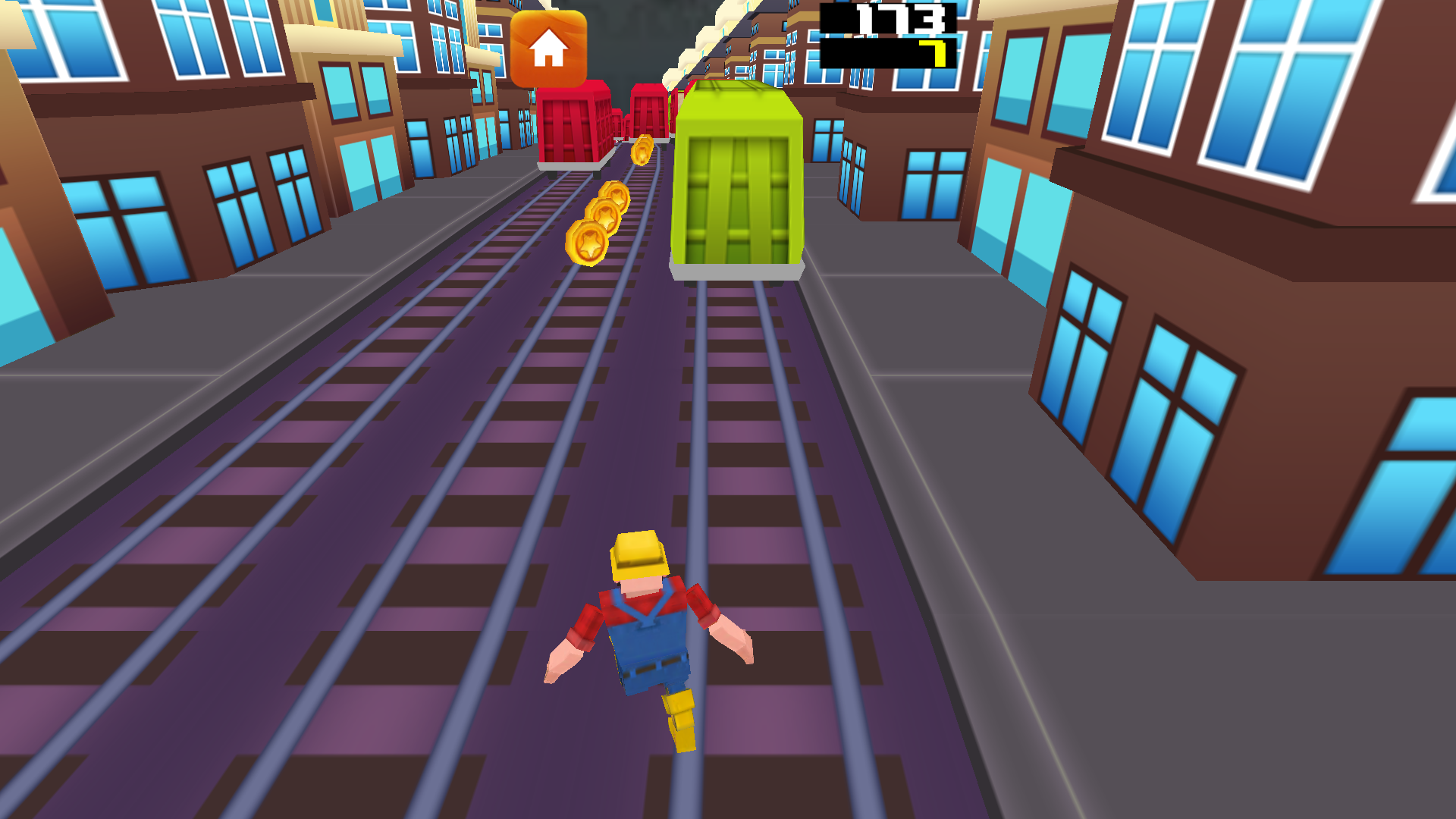 Aplicación Railway Runner en Amazon Appstore