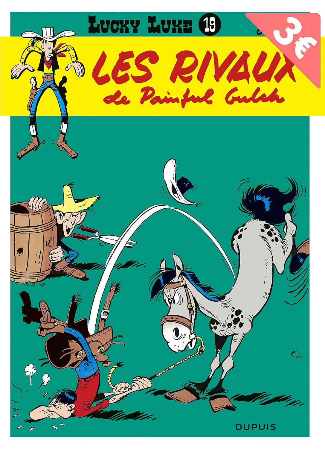 Amazon.fr - Lucky Luke, tome 19 : Les Rivaux de Painful Gulch - Morris ...
