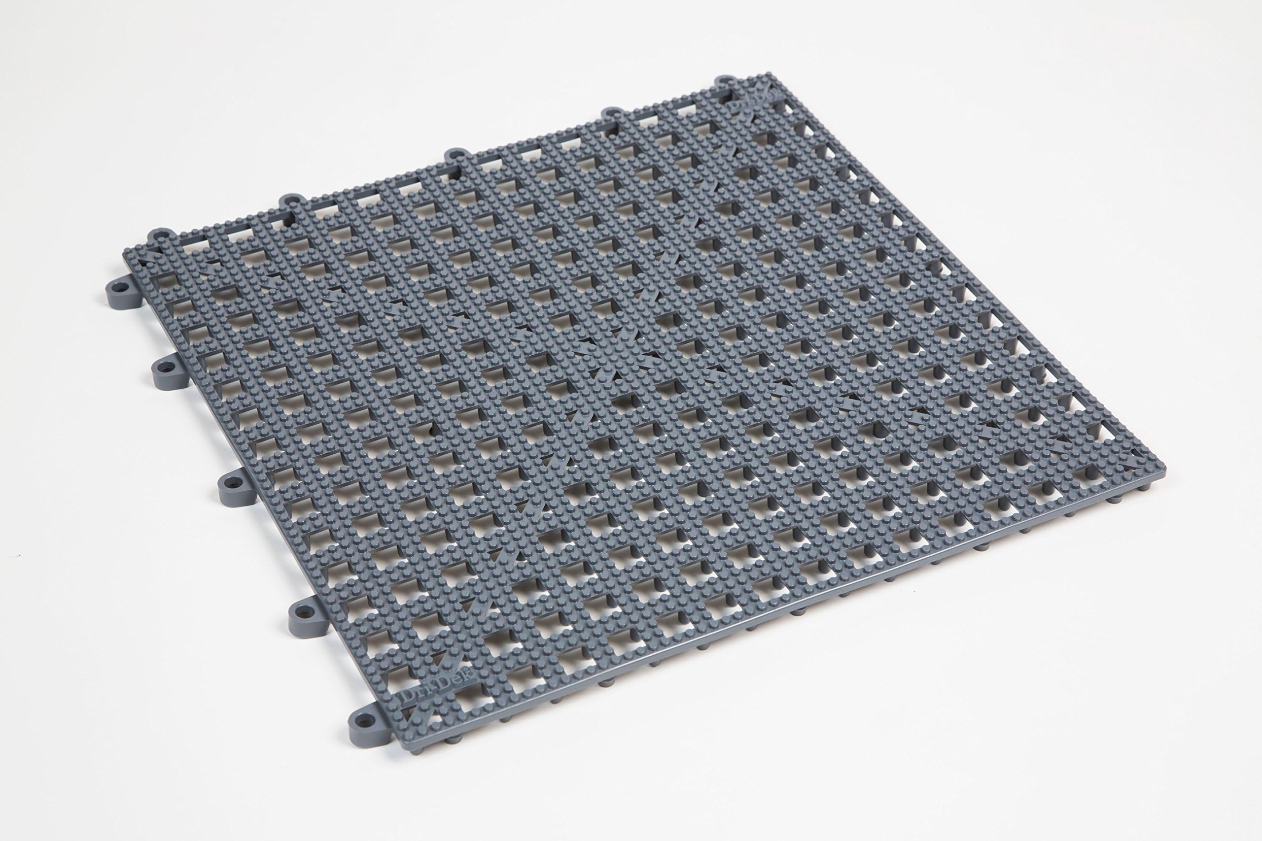 Amazon.com: Dri-Dek 1'x1' Interlocking Tiles - Flexible Patio, Porch ...