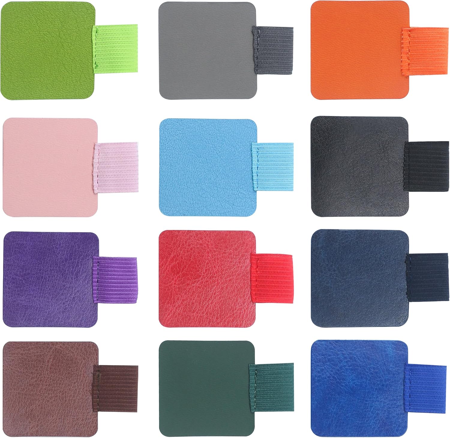 Amazon.com: 36PCS/Set Pen Loop Holder for Notebook, 12 Colors, Pencil ...