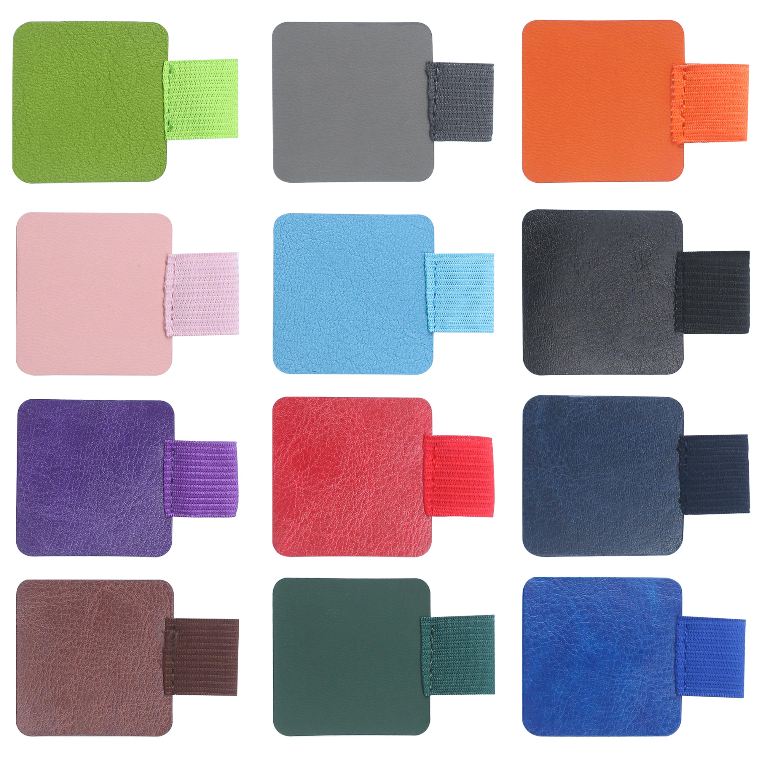 Amazon.com: 36PCS/Set Pen Loop Holder for Notebook, 12 Colors, Pencil ...