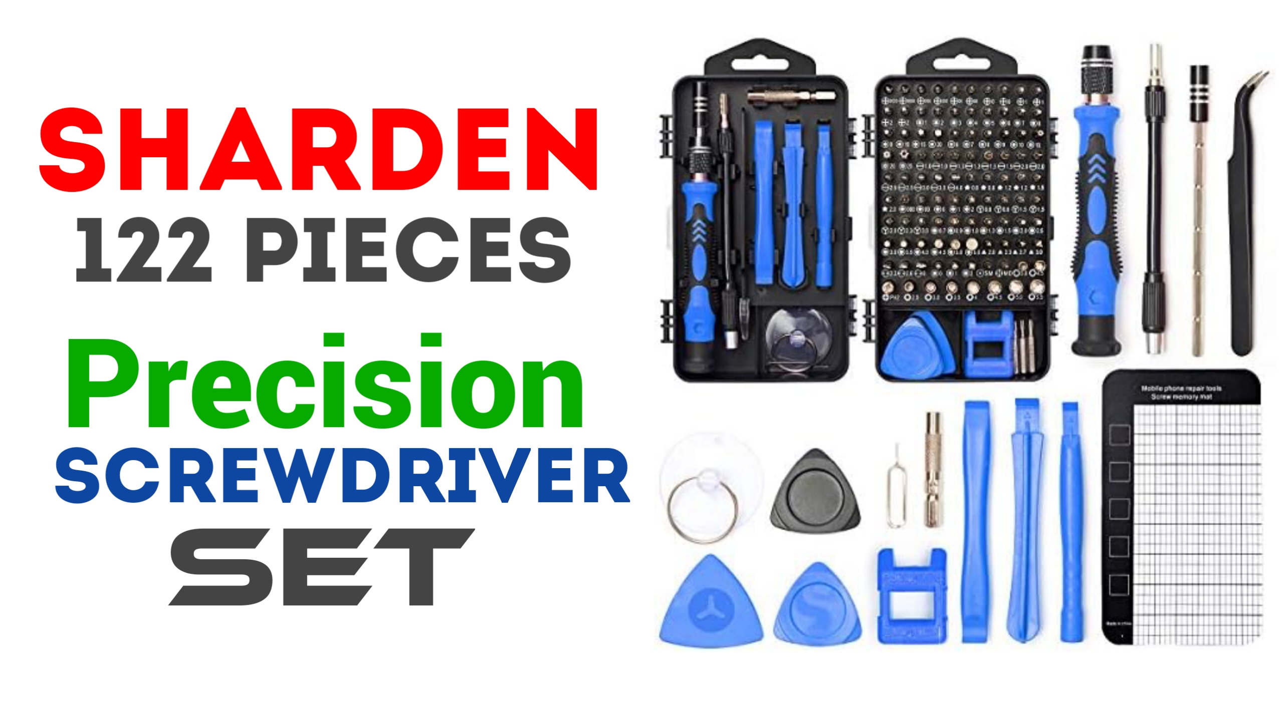 Watch 122 piece computer precision screwdriver set on Amazon Live