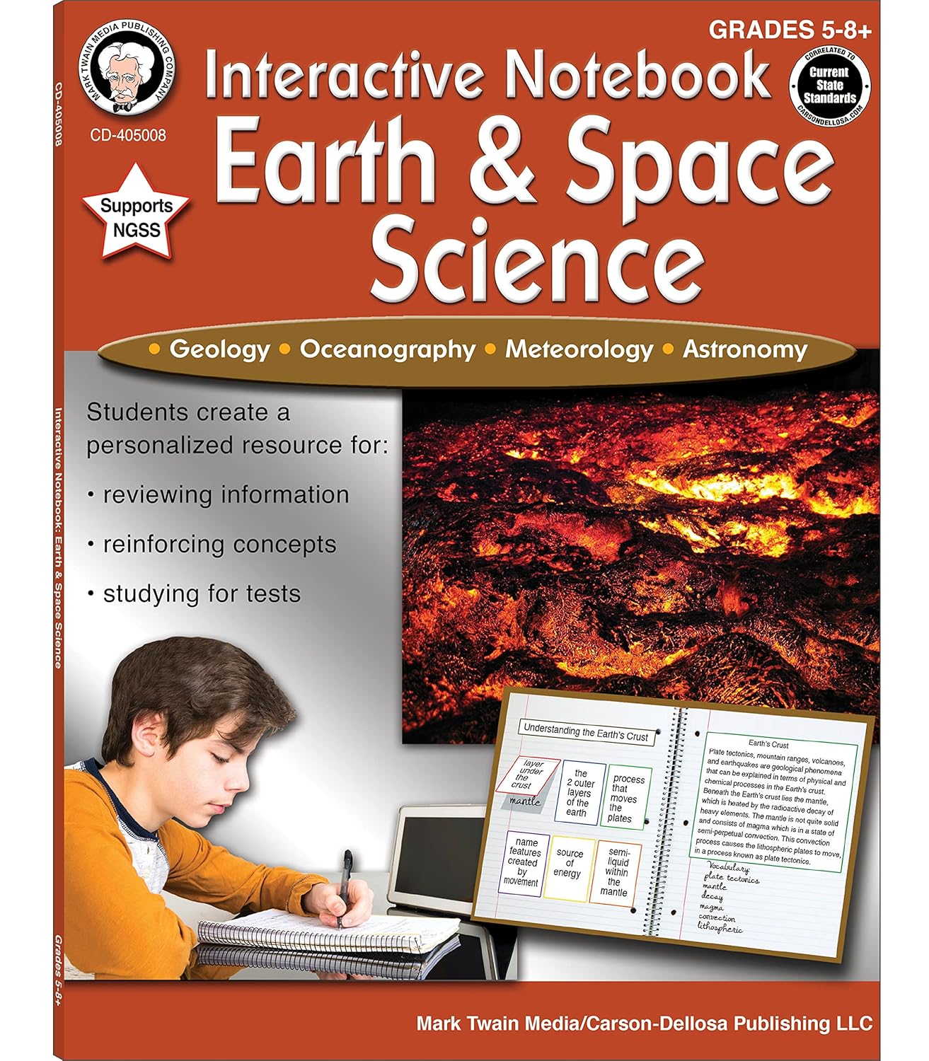 Amazon.com: Mark Twain Earth & Space Science Interactive Books, Grades ...