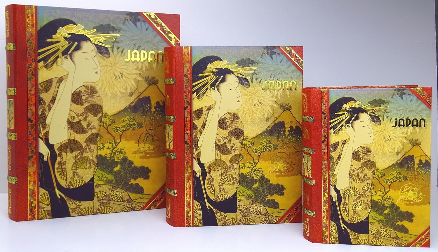 Amazon.com: 3 Pc Punch Studio Large Nesting Book Box Storage Organizer ...