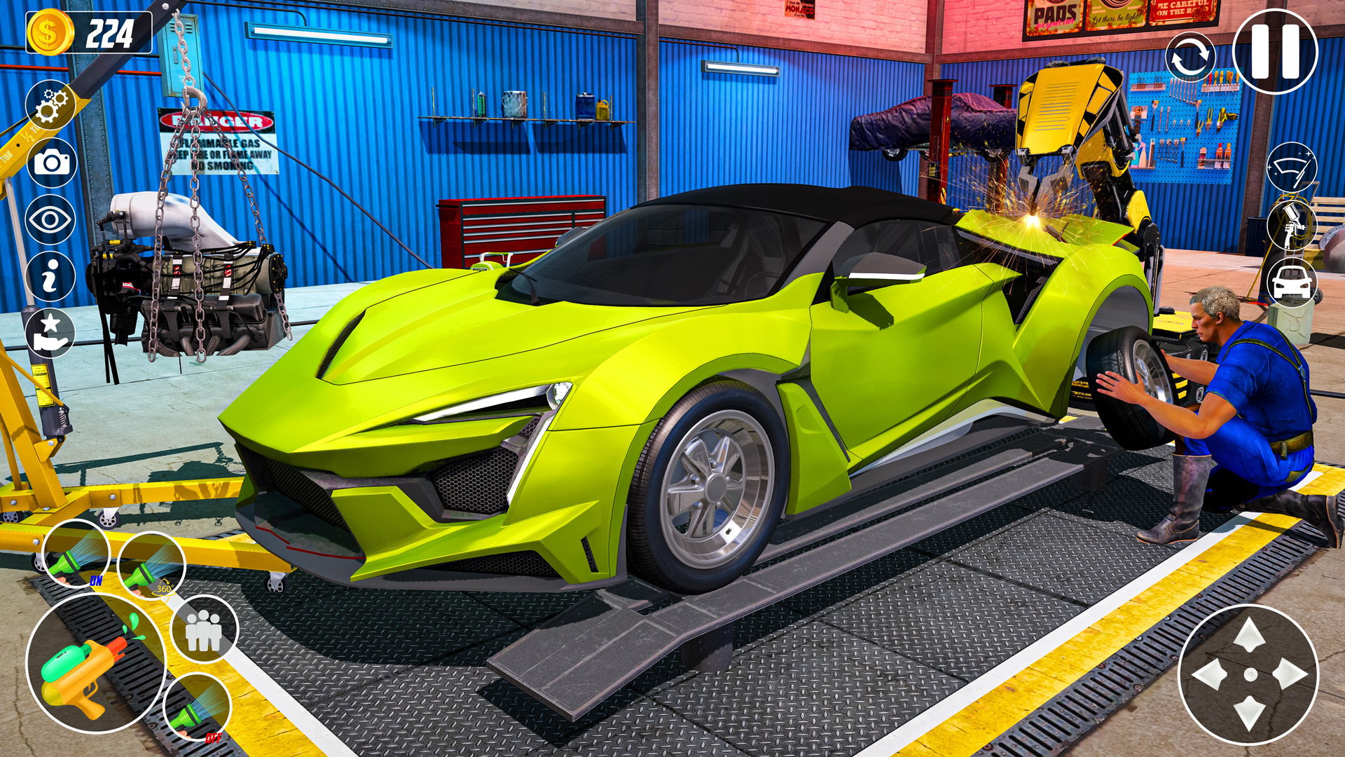 Car Mechanic Car Cleaner Service Station Games - App on Amazon Appstore