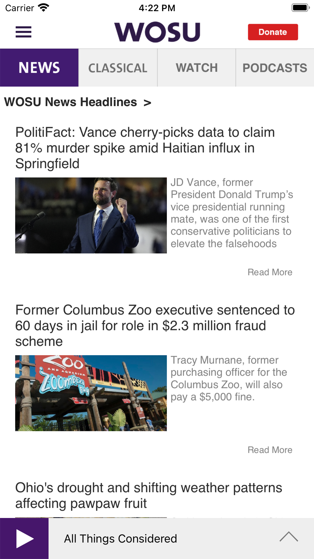 WOSU Public Media App - App on Amazon Appstore
