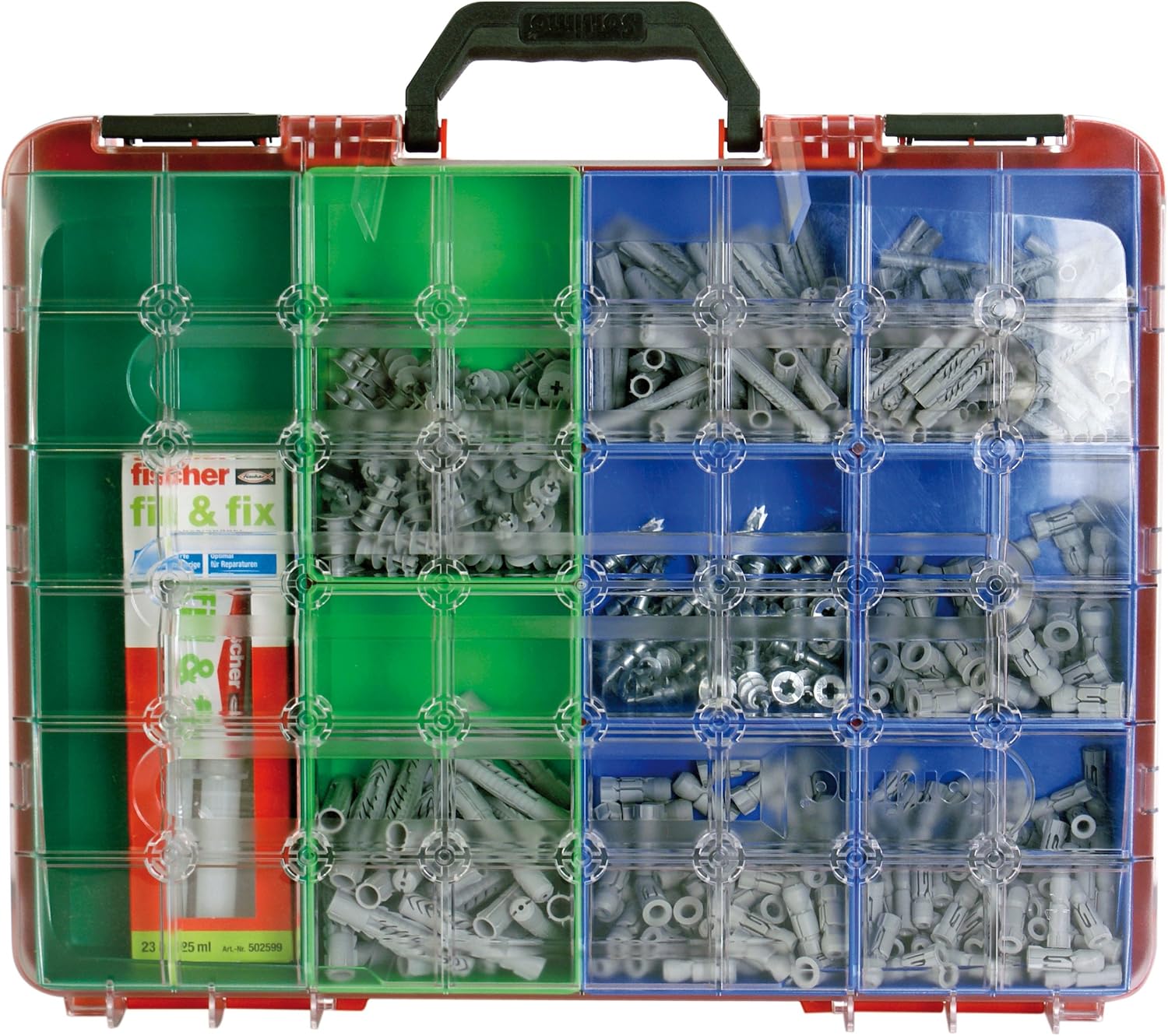 Fischer 505260 Sortimentsbox mit Befestigungslösungen F-Boxx Trockenbau ...