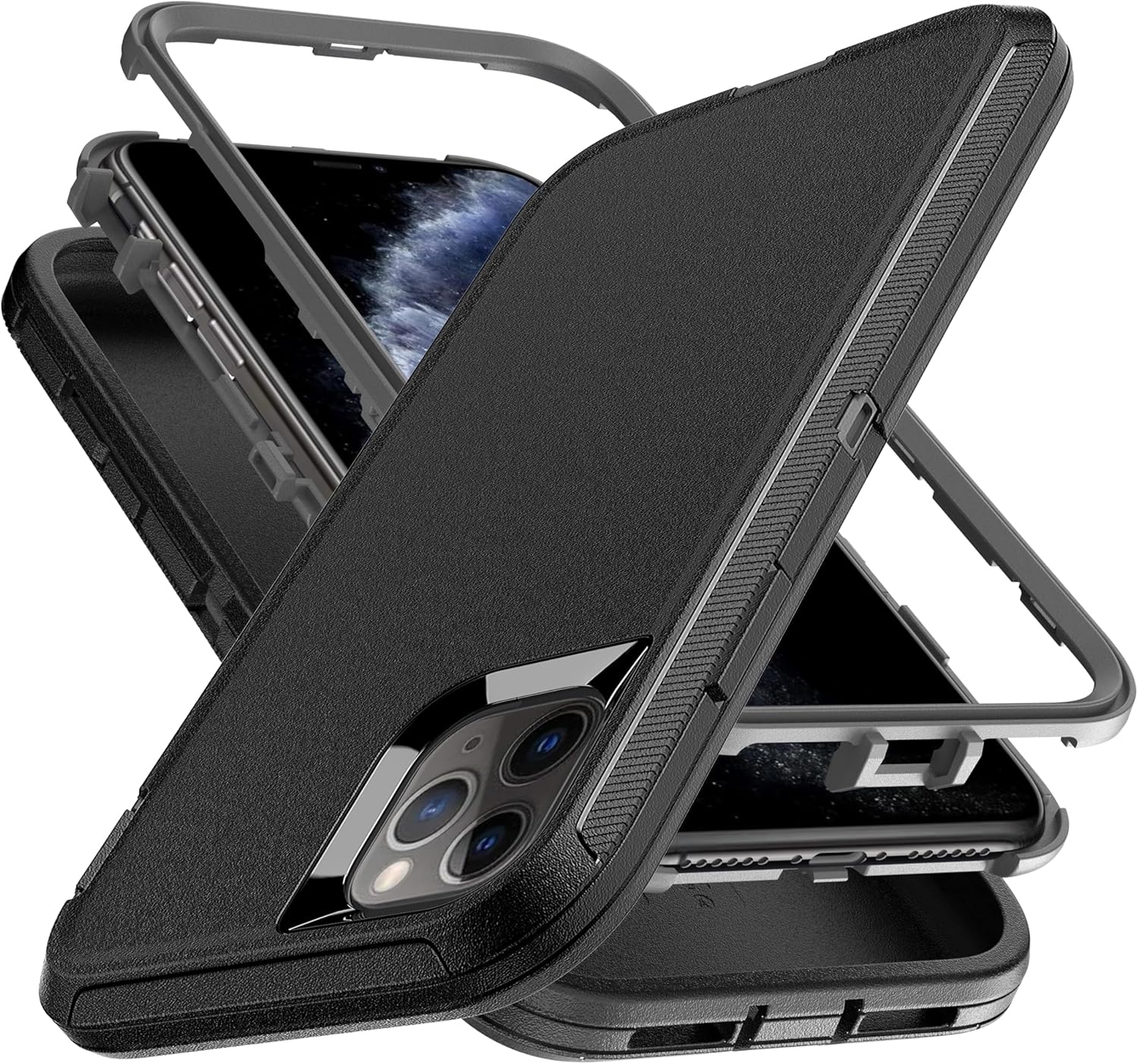 Amazon.com: YmhxcY for iPhone 11 Pro Case Shockproof Dropproof Dust ...