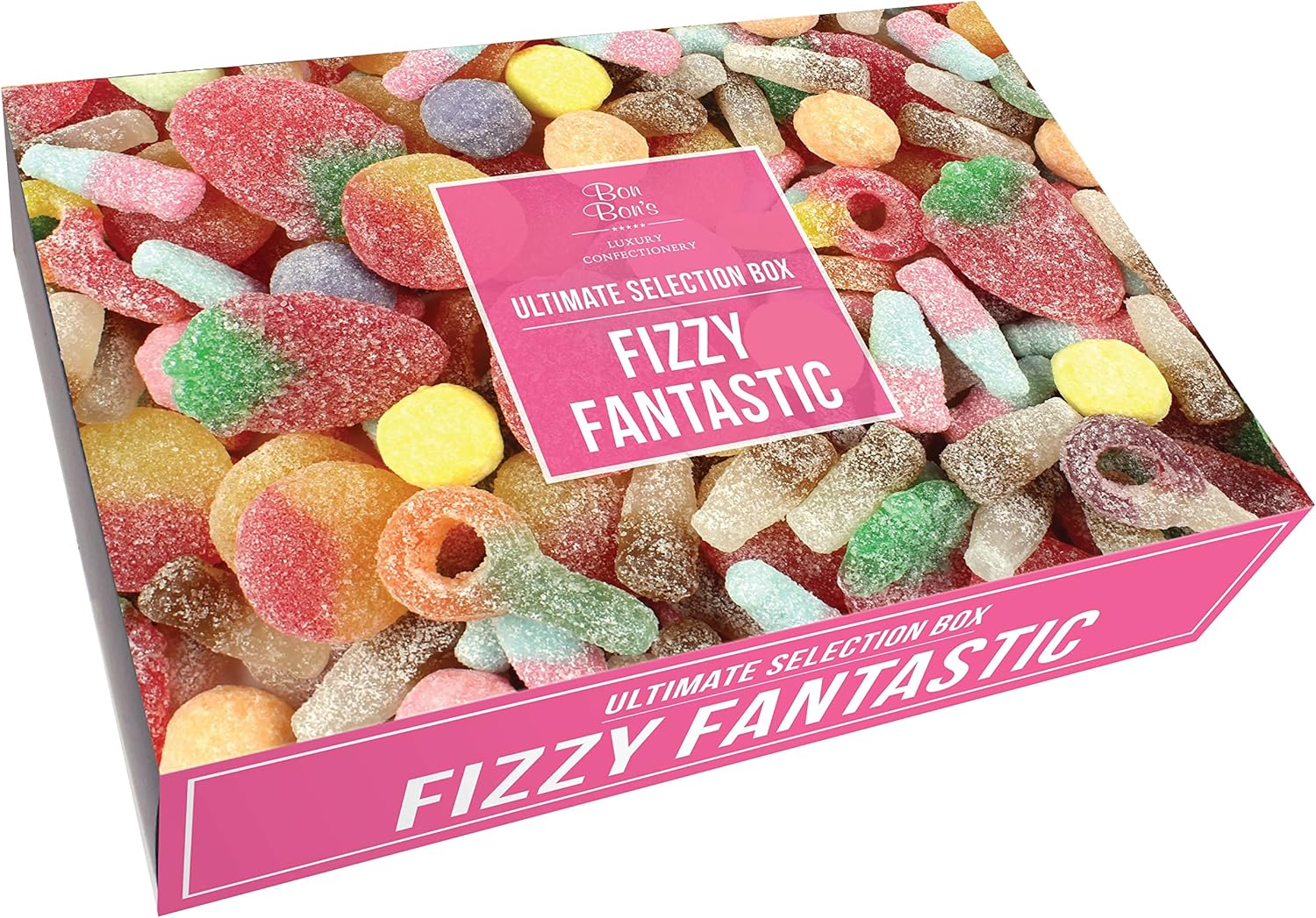 Bon Bon's Gourmet Fizzy Fantastic Ultimate Selection Box 950g : Amazon ...