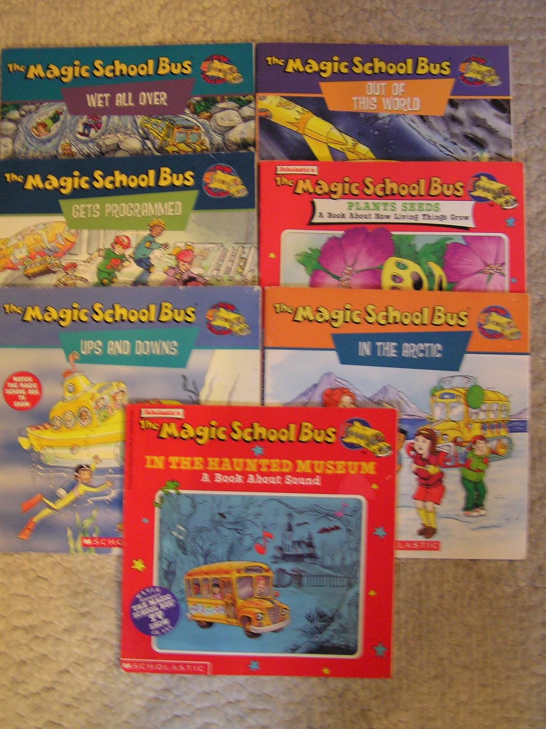 Magic School Set of 7 Books, In the Haunted House, Gets Programmed, Ups ...