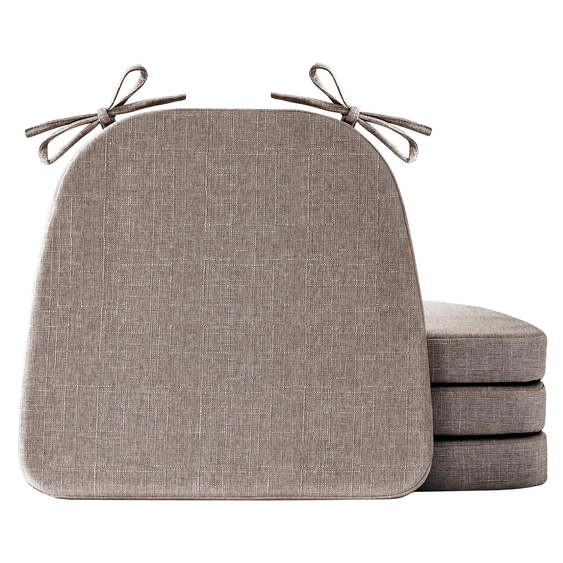 Amazon.com: IASEAHK Chair Cushions for Dining Chairs Set of 4, Kitchen ...