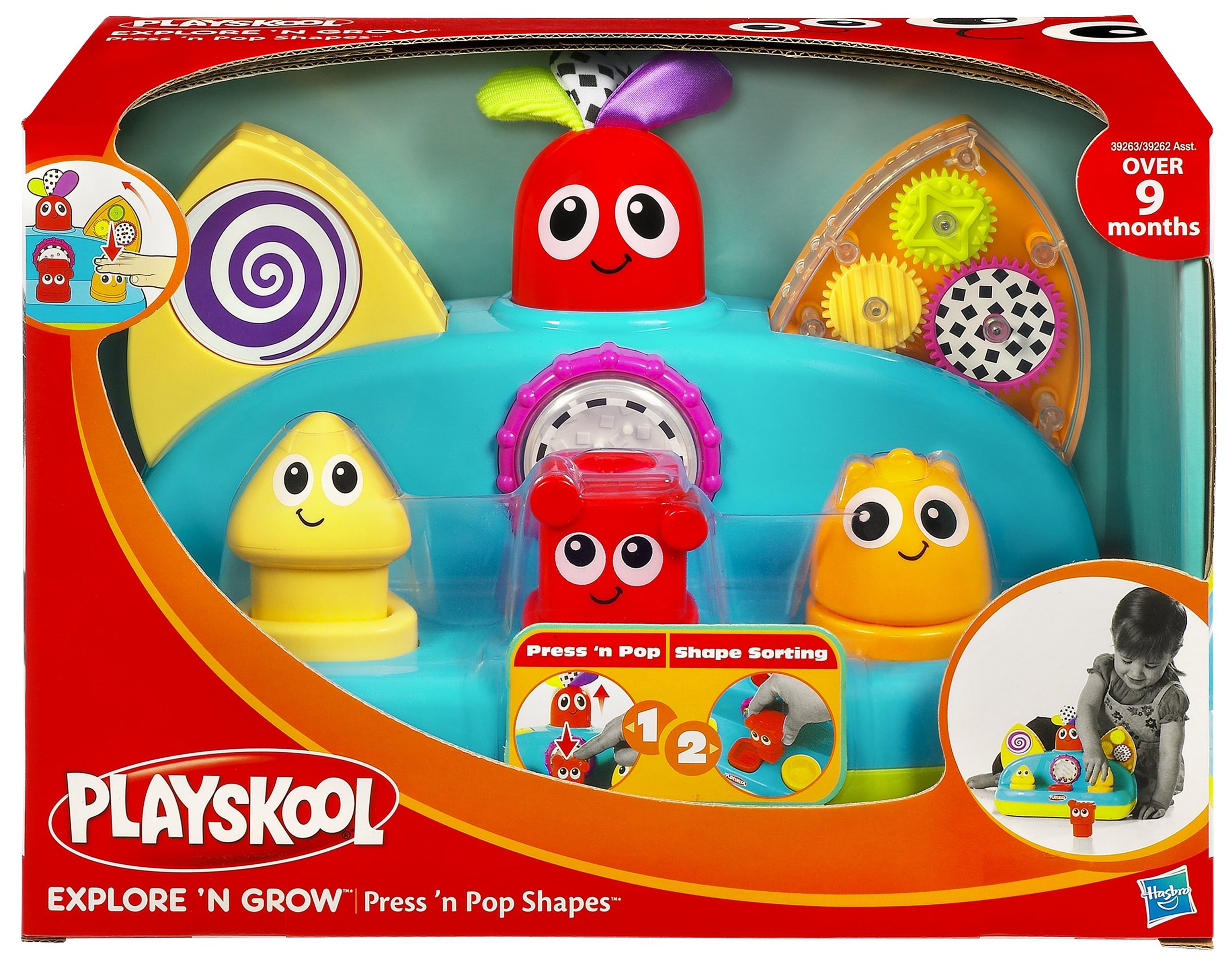 Playskool Push Toy And Pop Busy Ball Popping Activity Toys (Playskool,