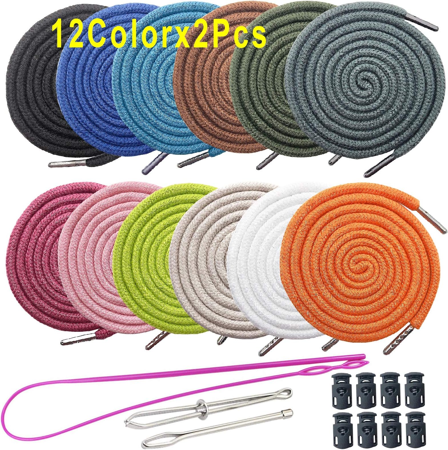 Amazon.com: 24Pack Replacement Drawstrings Drawcords 8 Pieces Cord ...