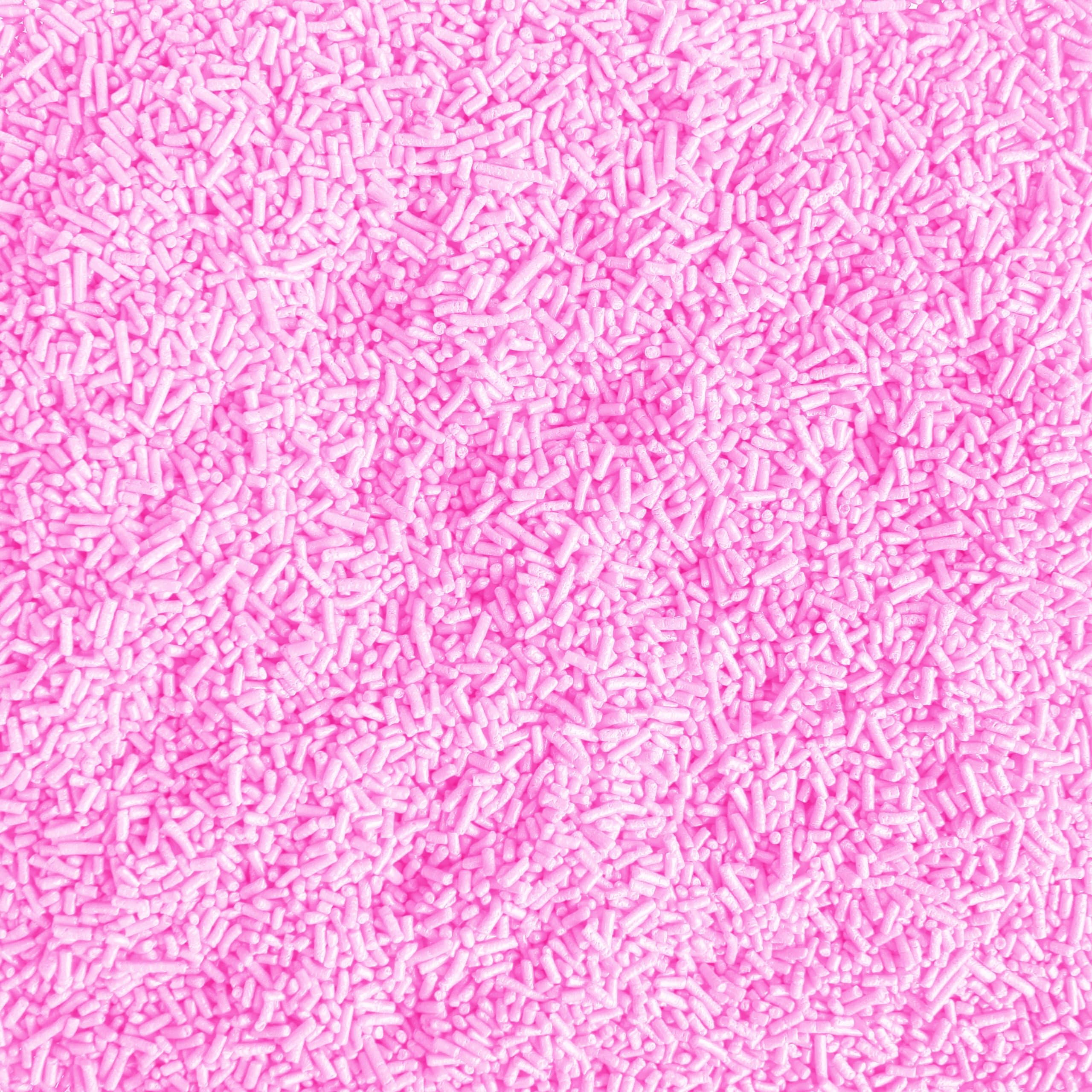 Amazon.com: Princess Pink Solid Colored Sprinkles| Jimmies Made In USA ...