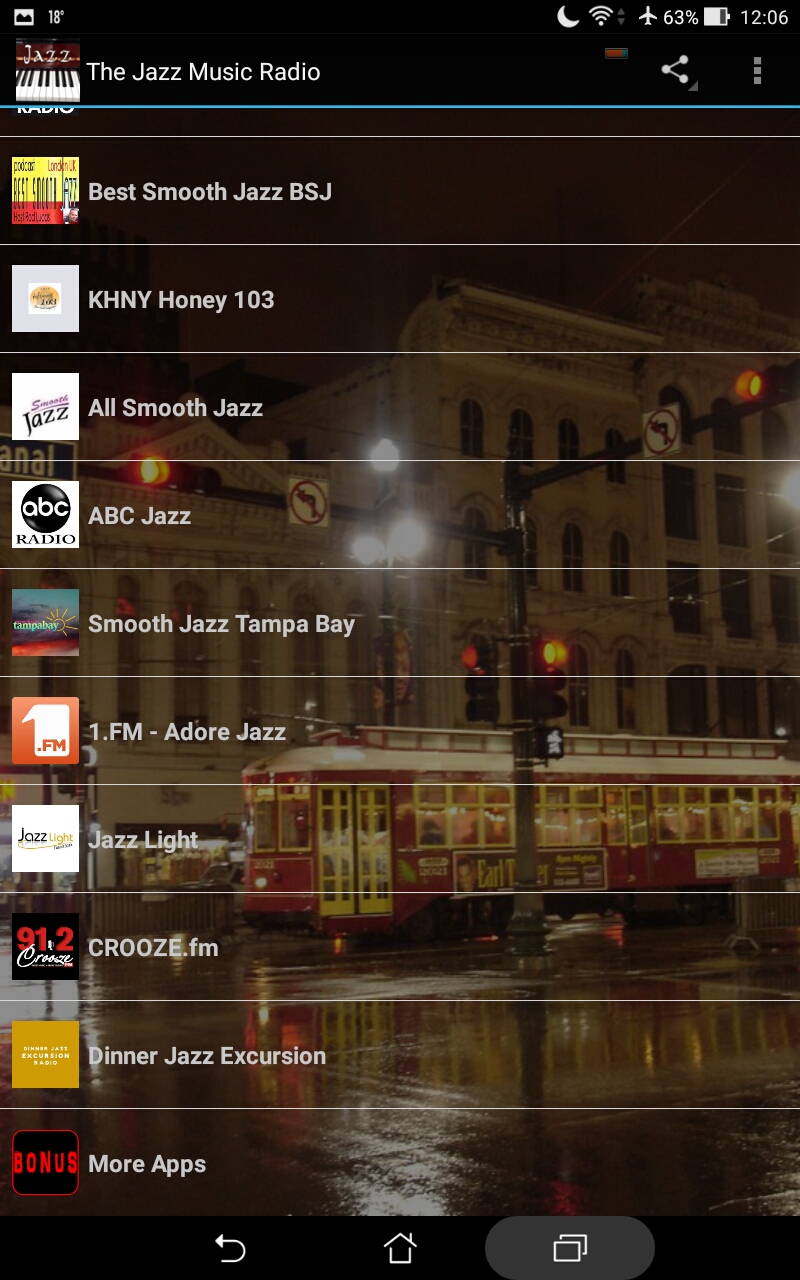The Jazz Music Radio - App on Amazon Appstore