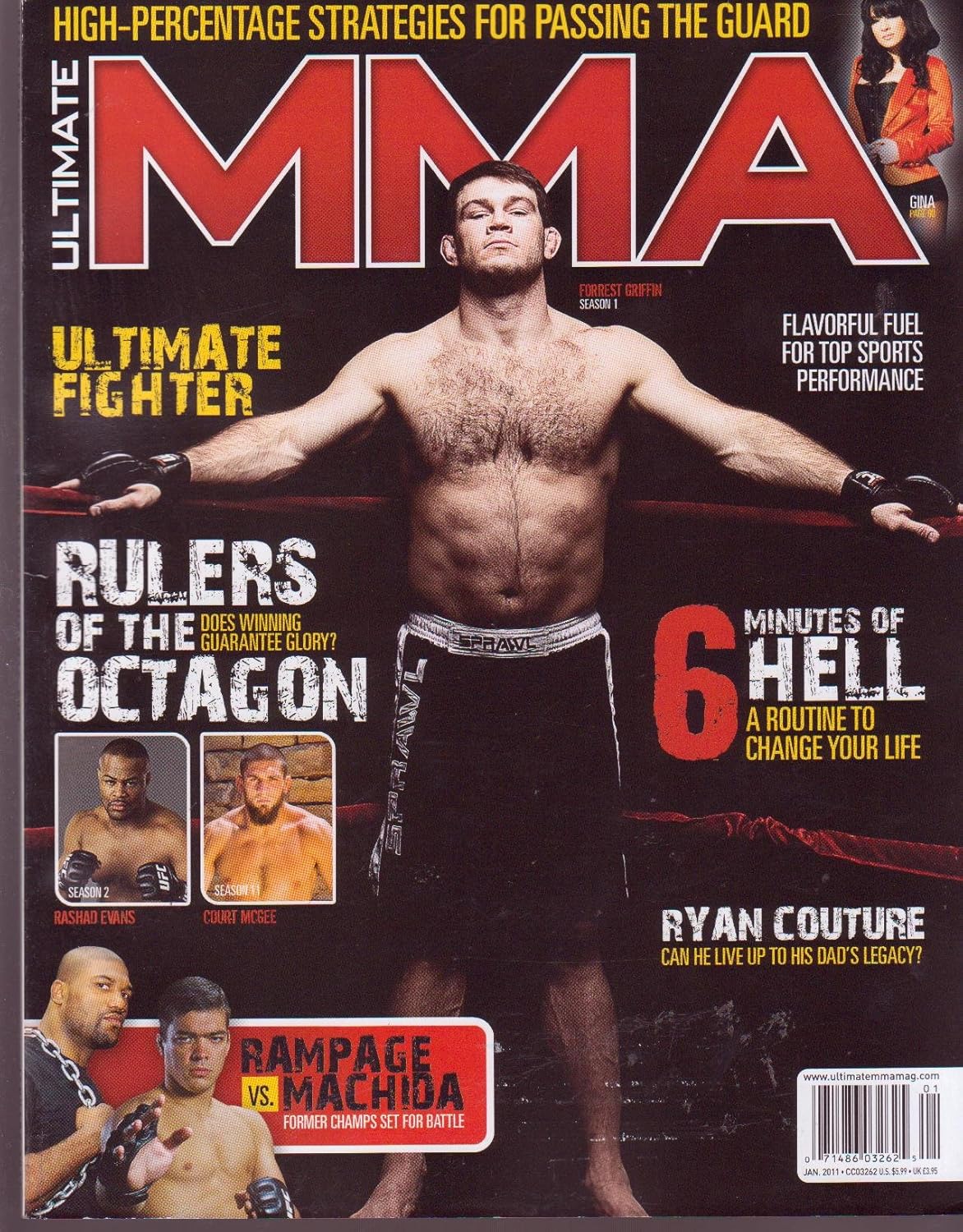 ULTIMATE MMA Magazine (Jan 2011) Ultimate Fighter, Rulers of the ...