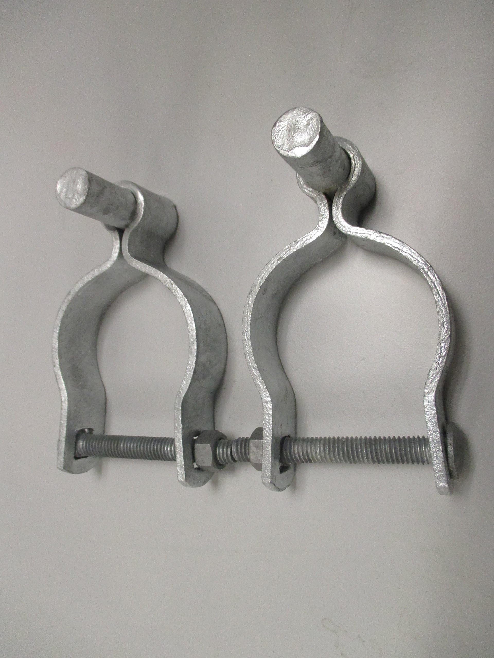 Amazon.com: Pressed Steel Chain Link Fence Post Hinge w/Bolt 3" [2 7/8 ...