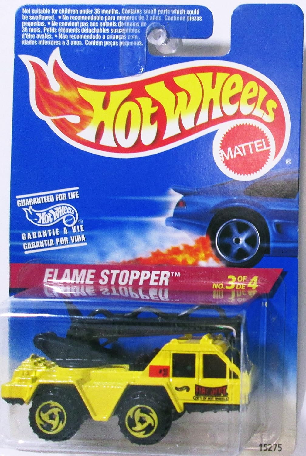Hot Wheels Mattel Fire And Squad Series Flame Stopper 3 Of 4 426 ...