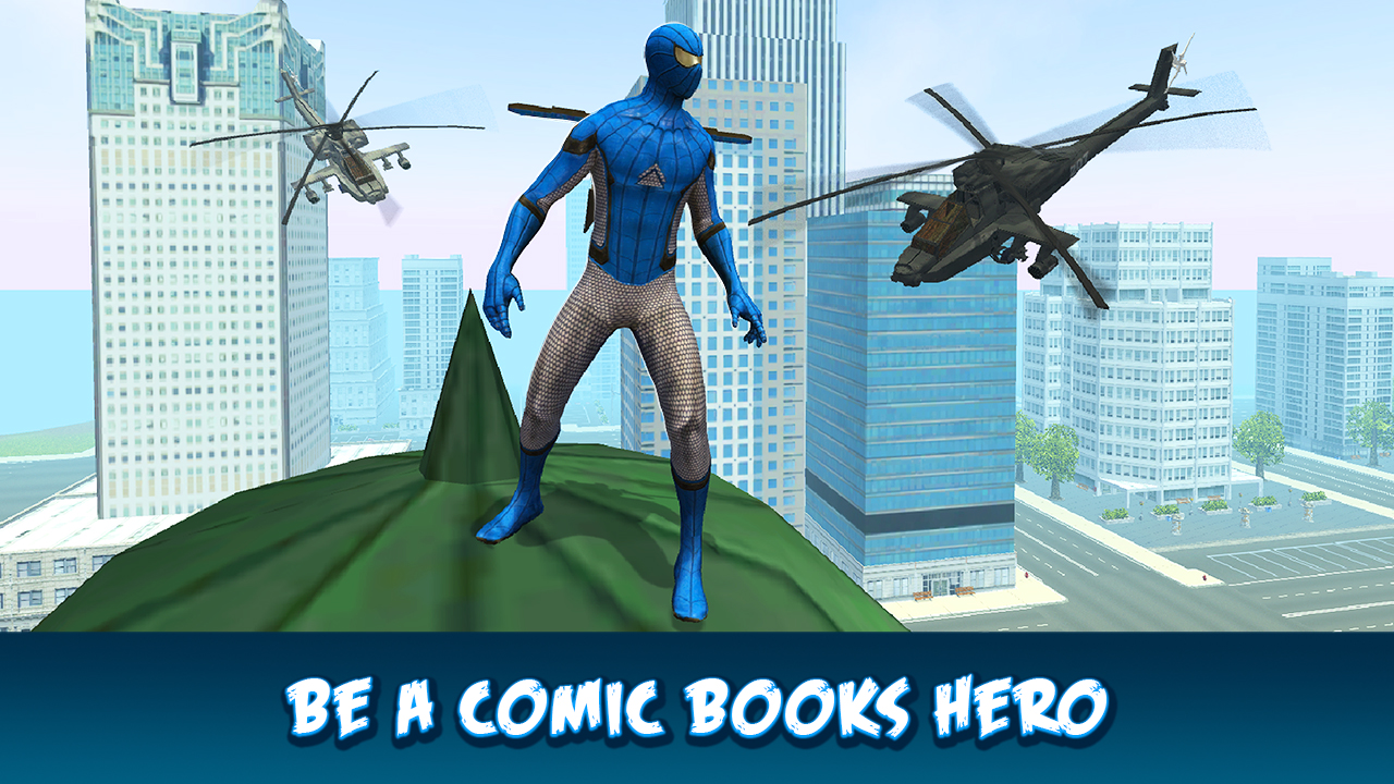 Rope Man Superhero: Spiderhero Saga | Night City Mutant Epic Fighting ...