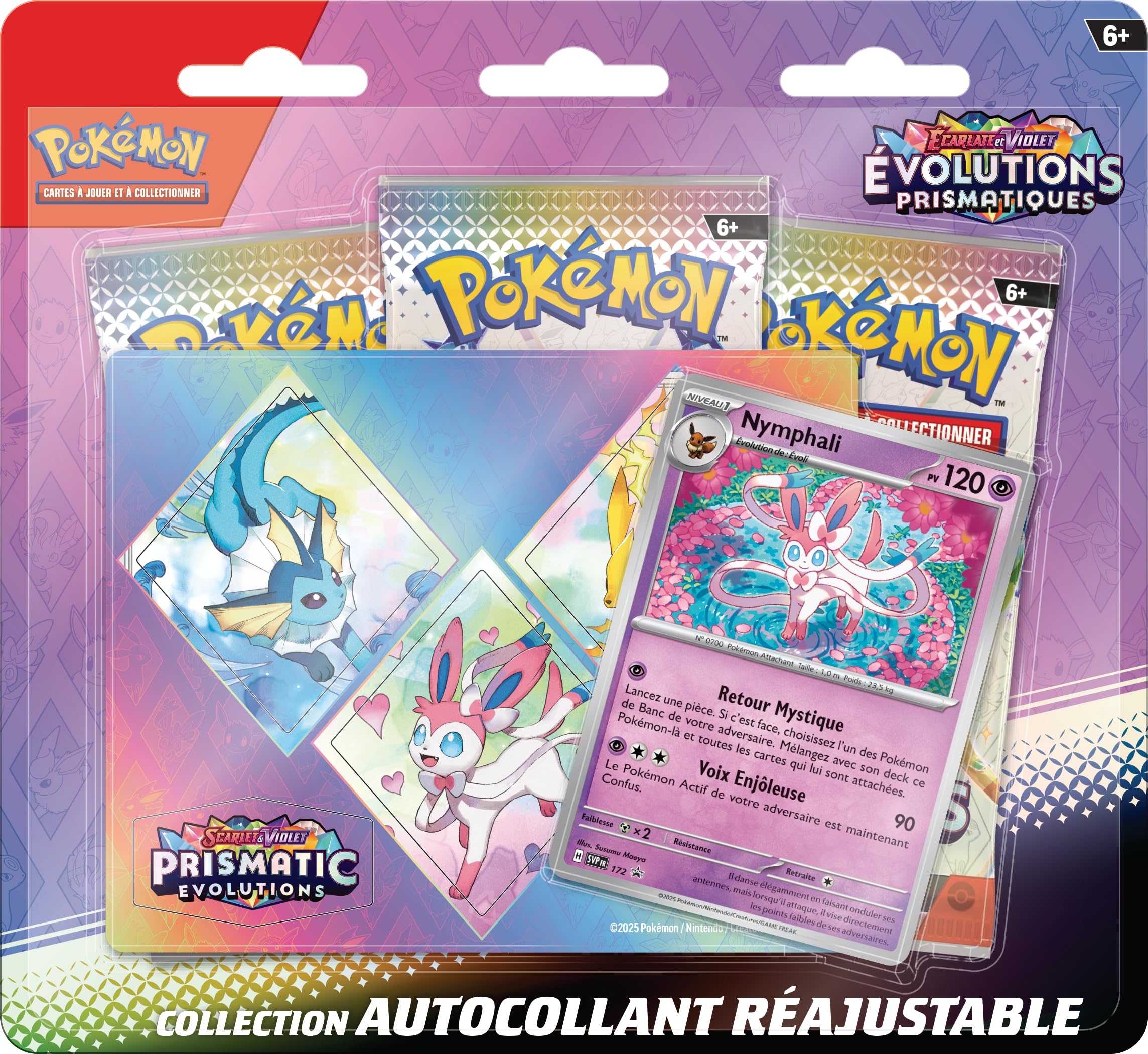 Pokémon TCG: Scarlet & Purple Readjustable Sticker Collection ...