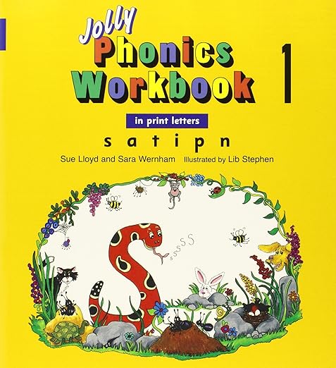 Jolly Phonics Workbooks 1-7 In Print Letters: Lloyd, Sue, Wernham, Sara ...