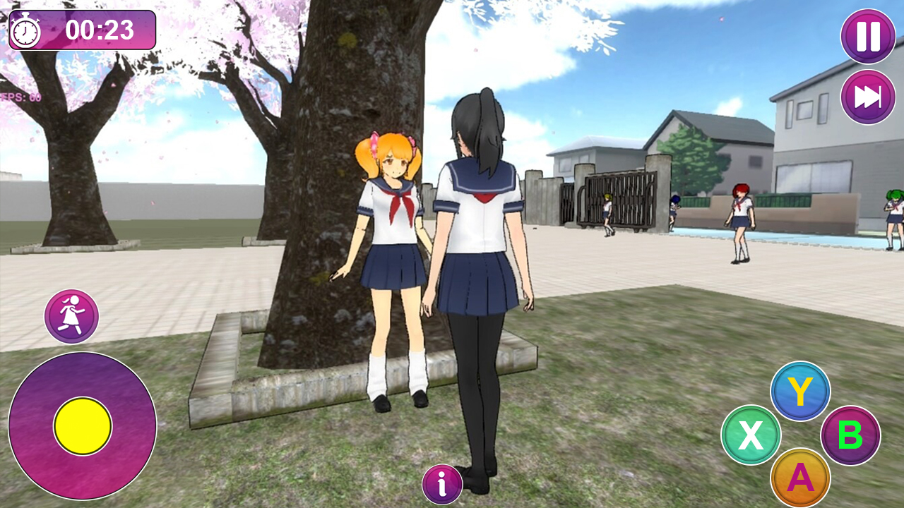 Anime School Girl Life Simulator Jeux 3D 2024: My Anime Yandere School ...