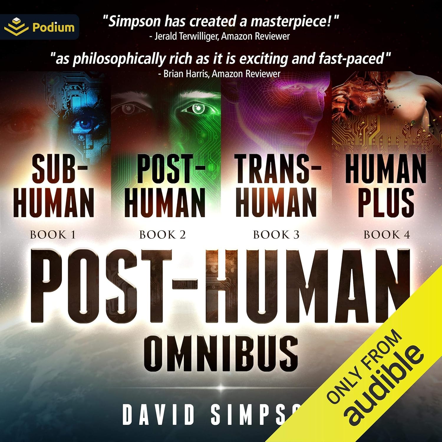 Amazon.com: The Post-Human Omnibus: Books 1-4 (Audible Audio Edition ...