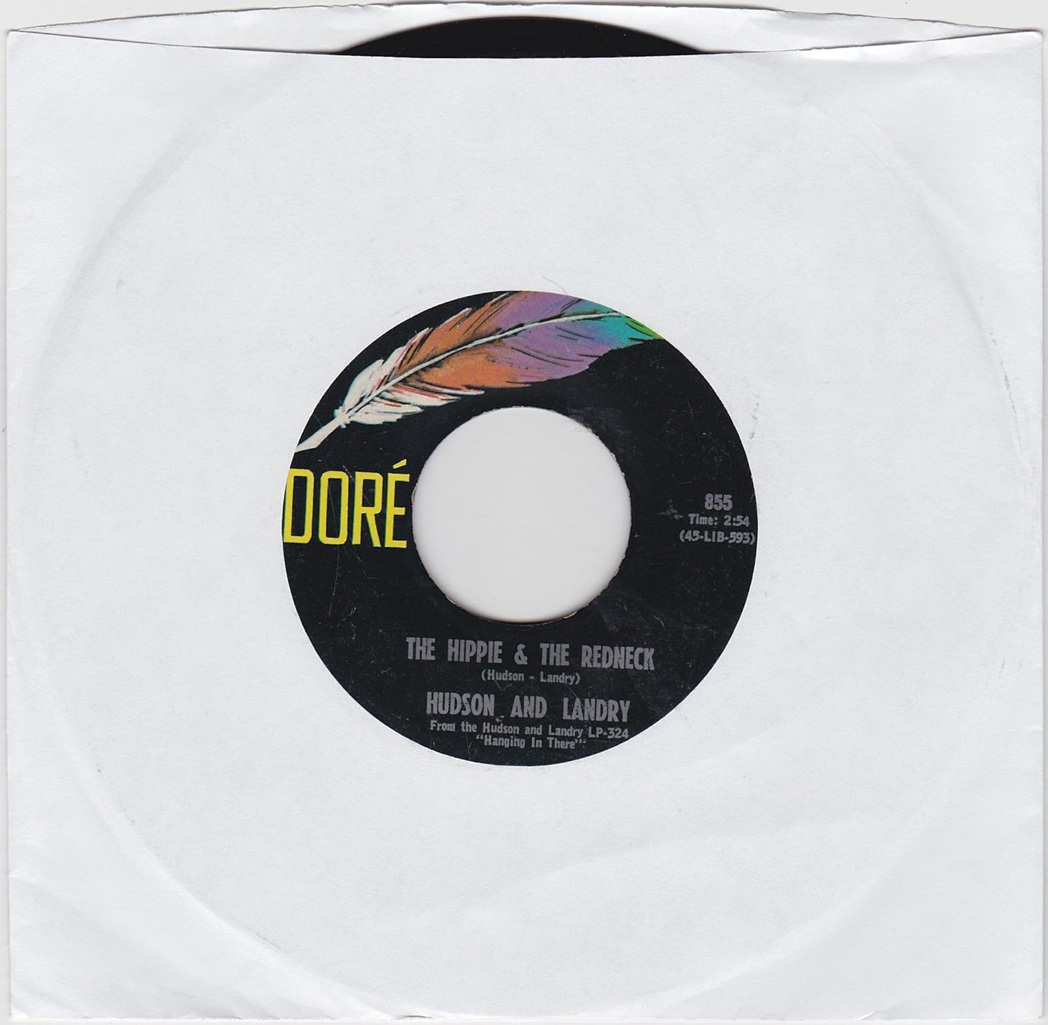 Amazon.com: the hippie and the redneck 45 rpm single: CDs & Vinyl