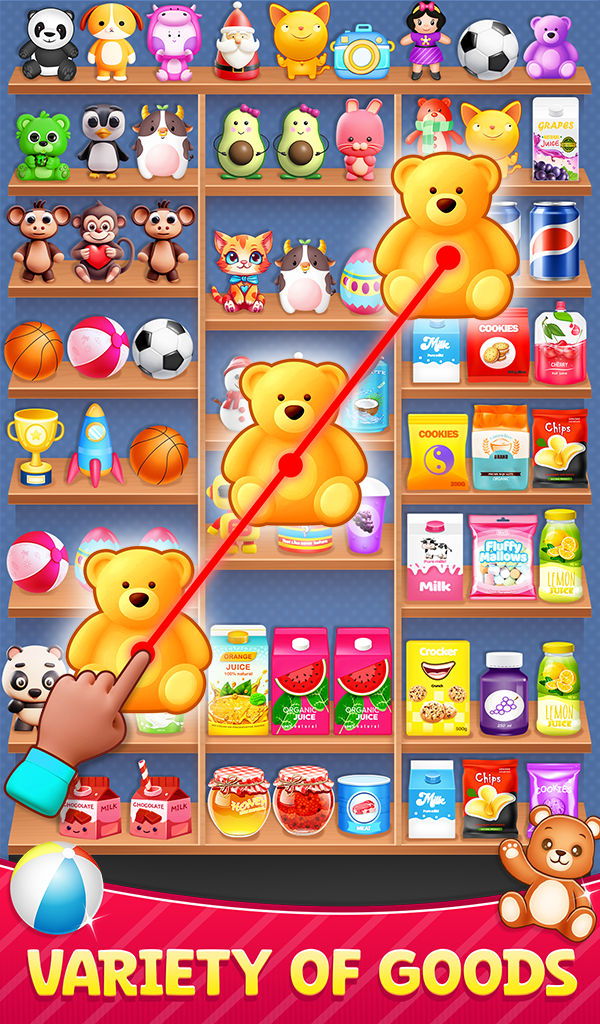 Goods Match 3d - Sort Game - App on Amazon Appstore