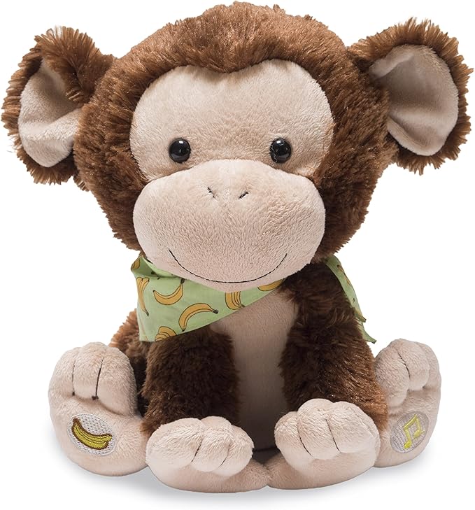 Amazon.com: Cuddle Barn Child's Play Animals (My Monkey Marvin) : Toys ...