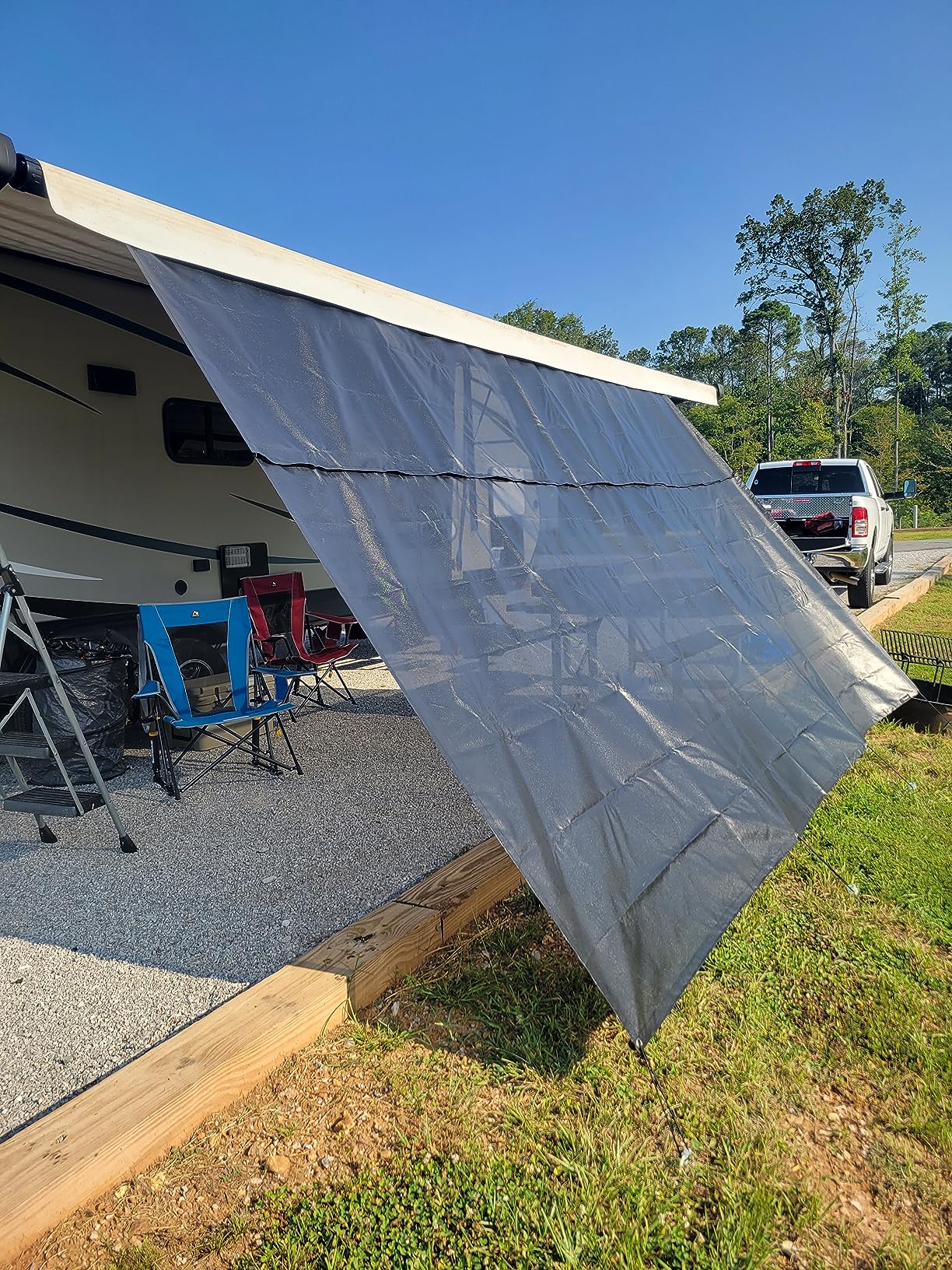 $13/mo - Finance Dulepax RV Awning Shade Screen with Zipper 8'X9'3 ...