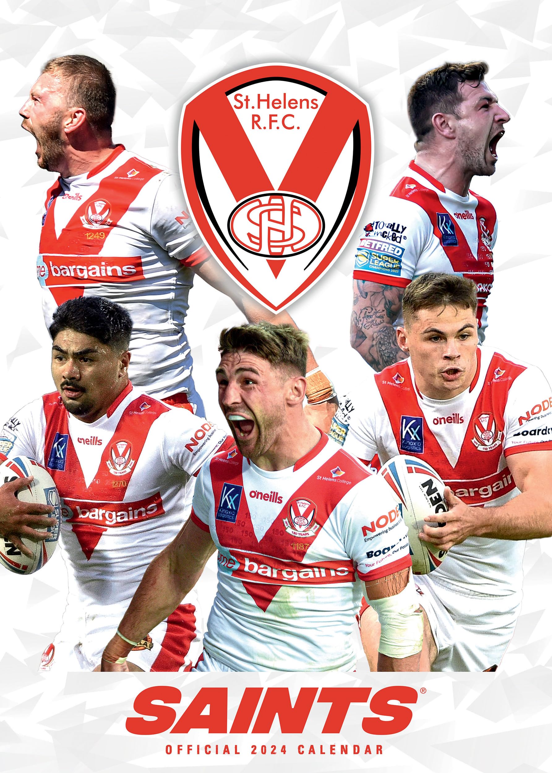 Buy St. Helens Rugby League Official 2024 A3 Wall Format Online at ...