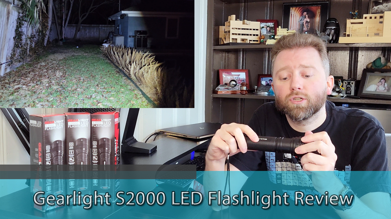 Watch Gearlight S2000 LED Flashlight - Review on Amazon Live