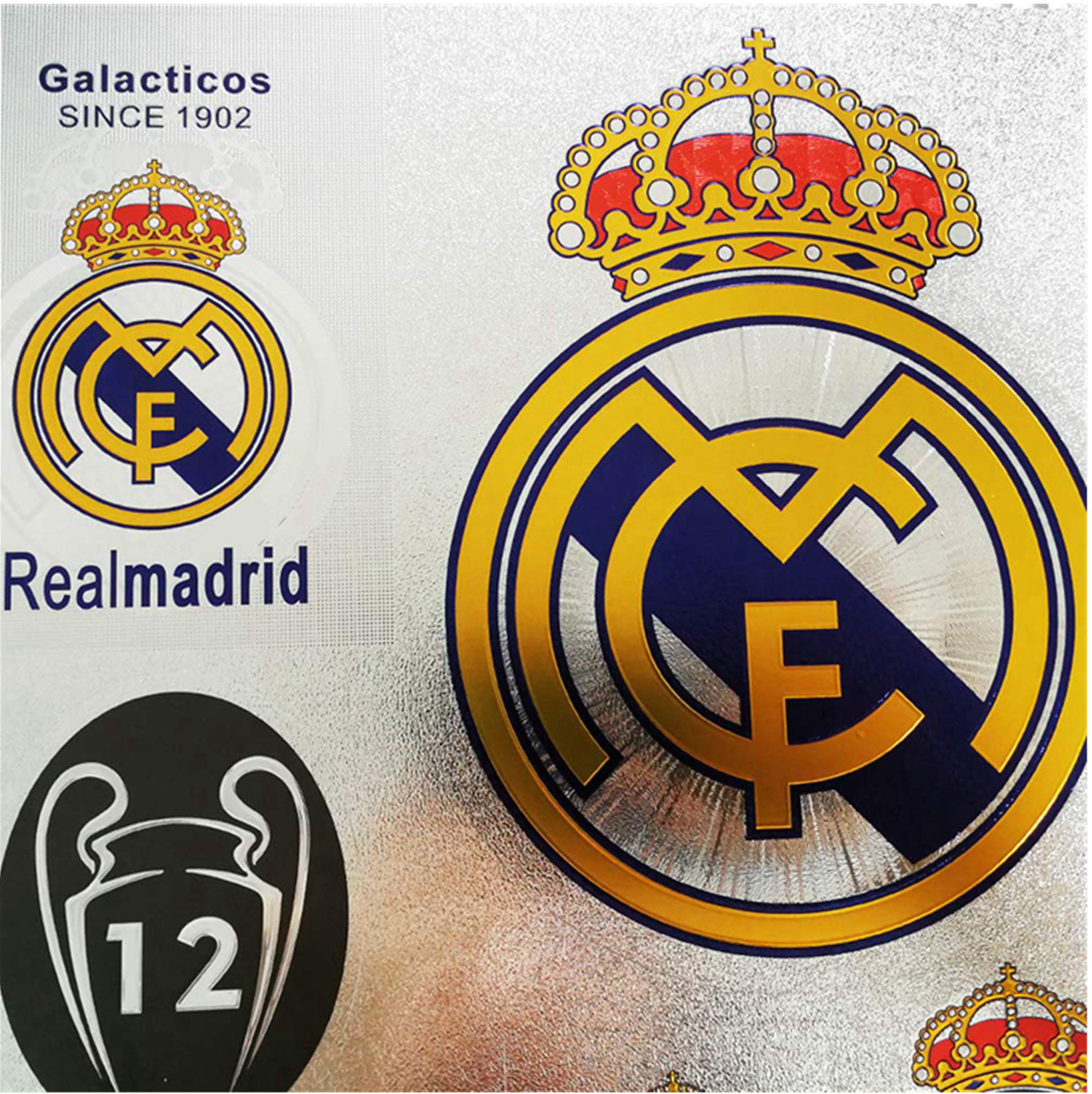 Buy RMCF Madrid Football Club Soccer Team Logo Sticker Decal for Car ...