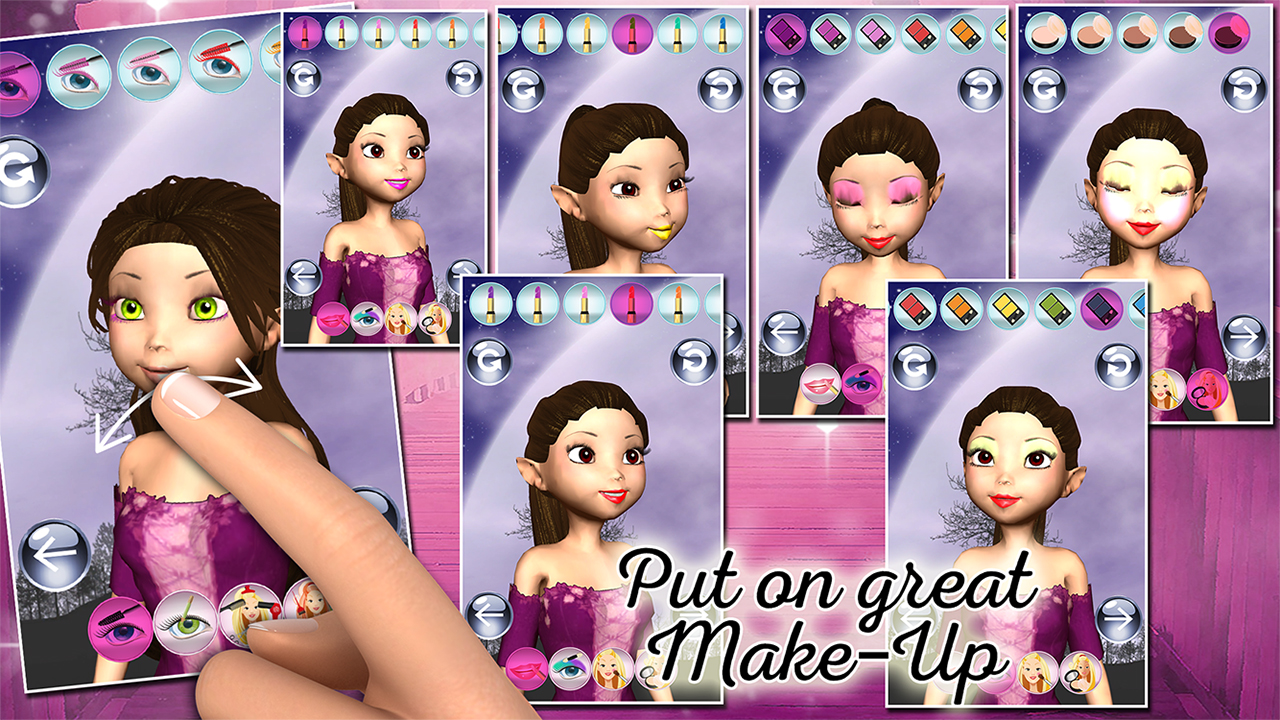 Princess Fairy Hair Salon Game (Deluxe) - App on Amazon Appstore