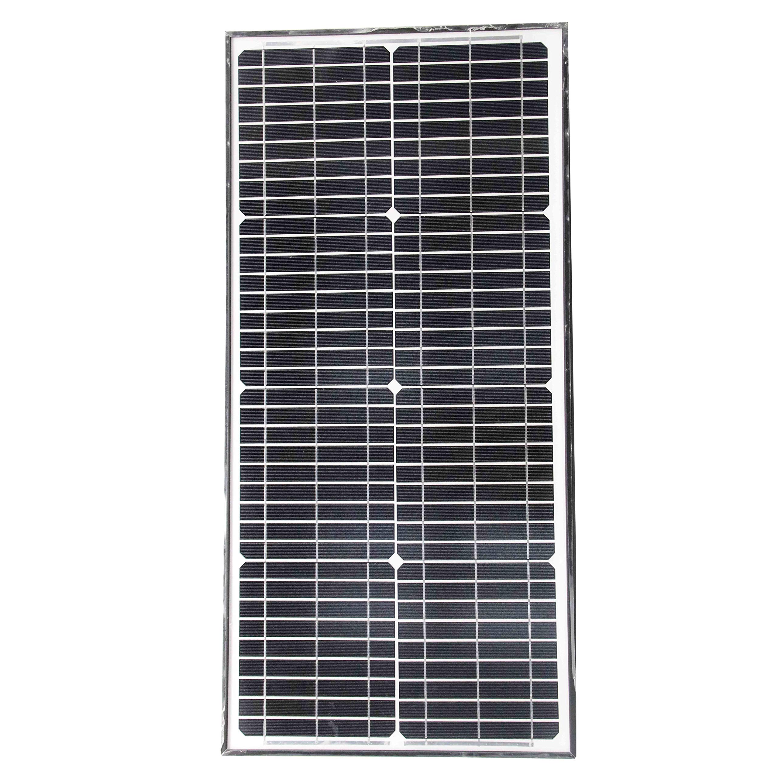 Snapklik.com : SP30W24V 30 Watt 24 Volt Monocrystalline Solar Panel For ...