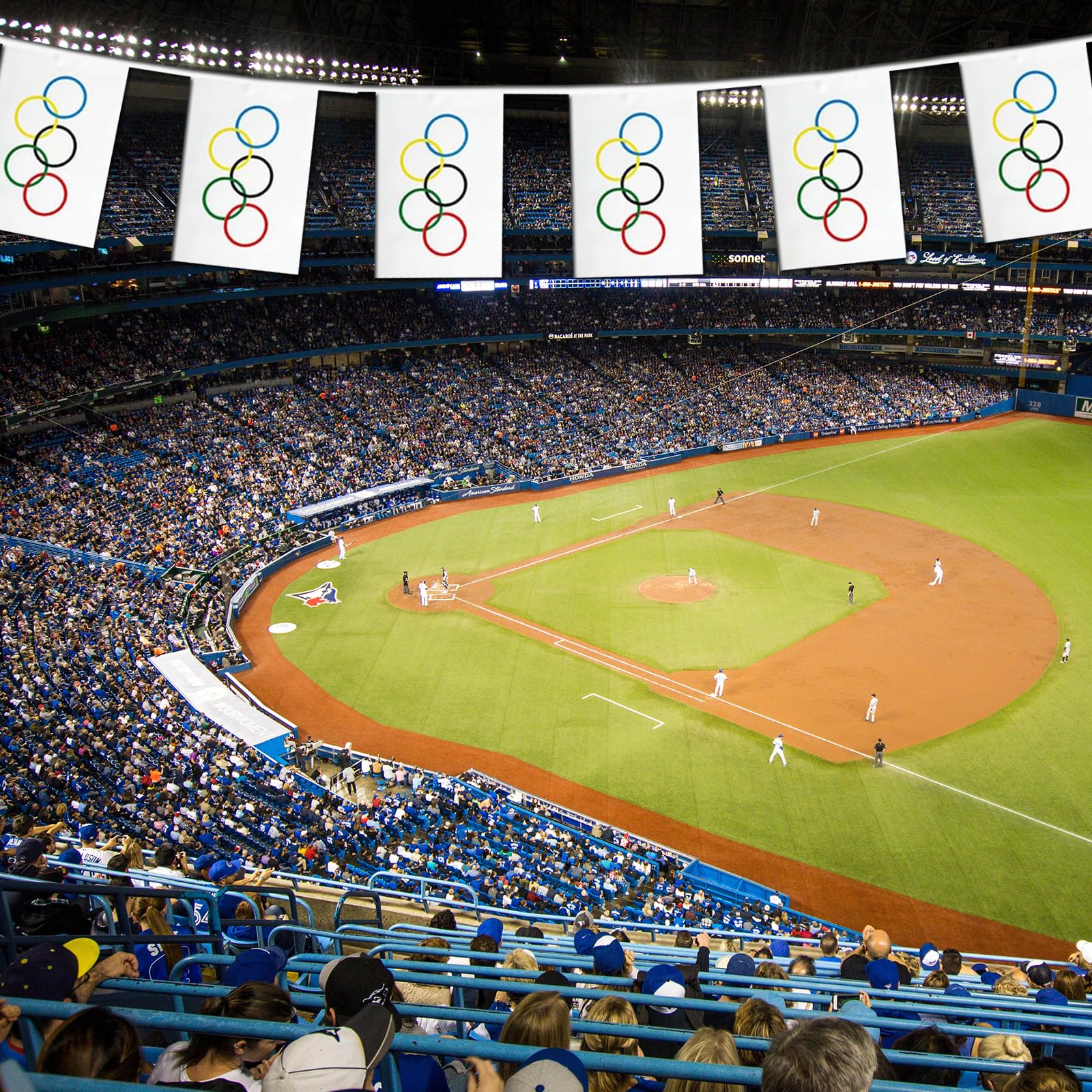 Snapklik.com : Olympic Flag Banner Small Mini Olympic Games Rings ...