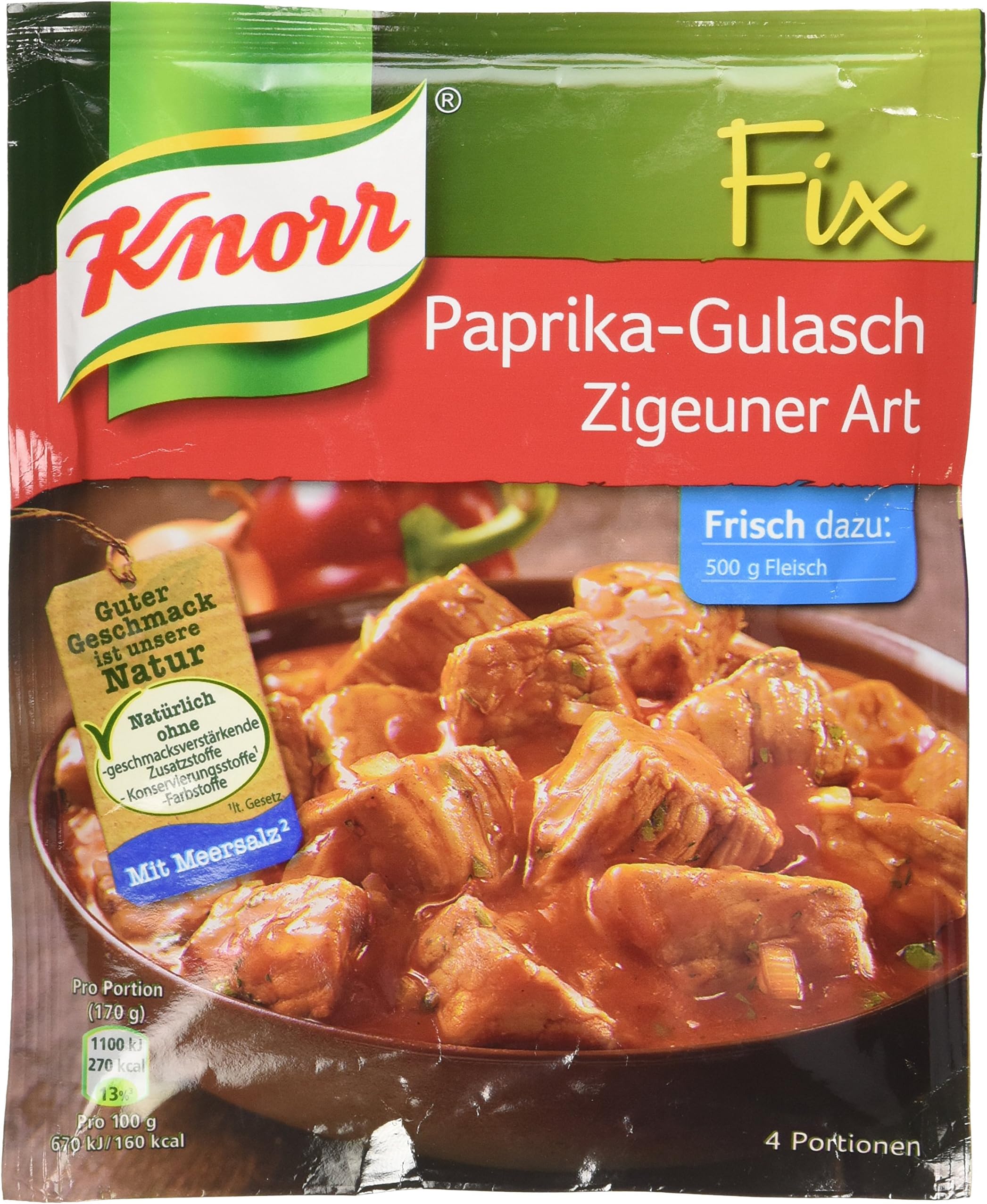 Amazon.com : Knorr Fix hunter schnitzel (Jäger-Schnitzel) (Pack of 4 ...