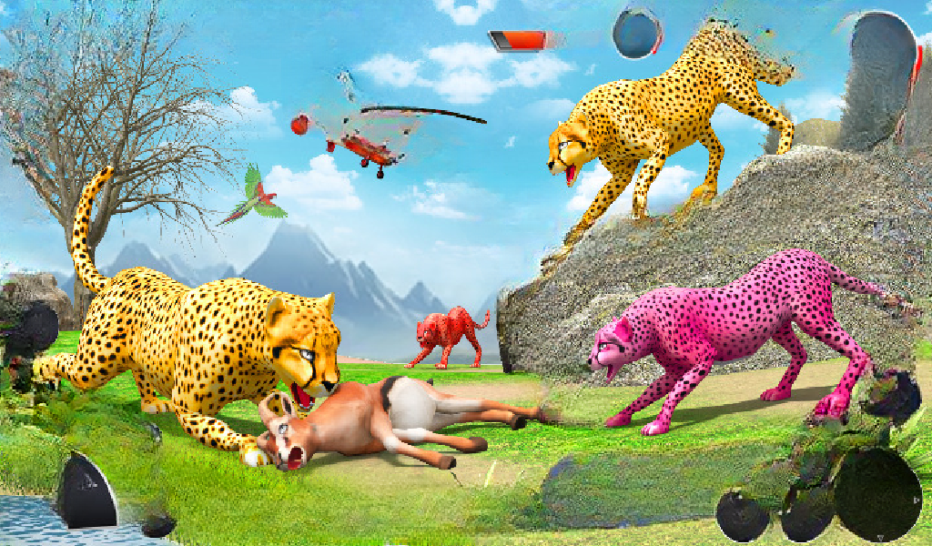 Wild Life Game Leopard Family Simulator .Wild Life Survival - App on ...