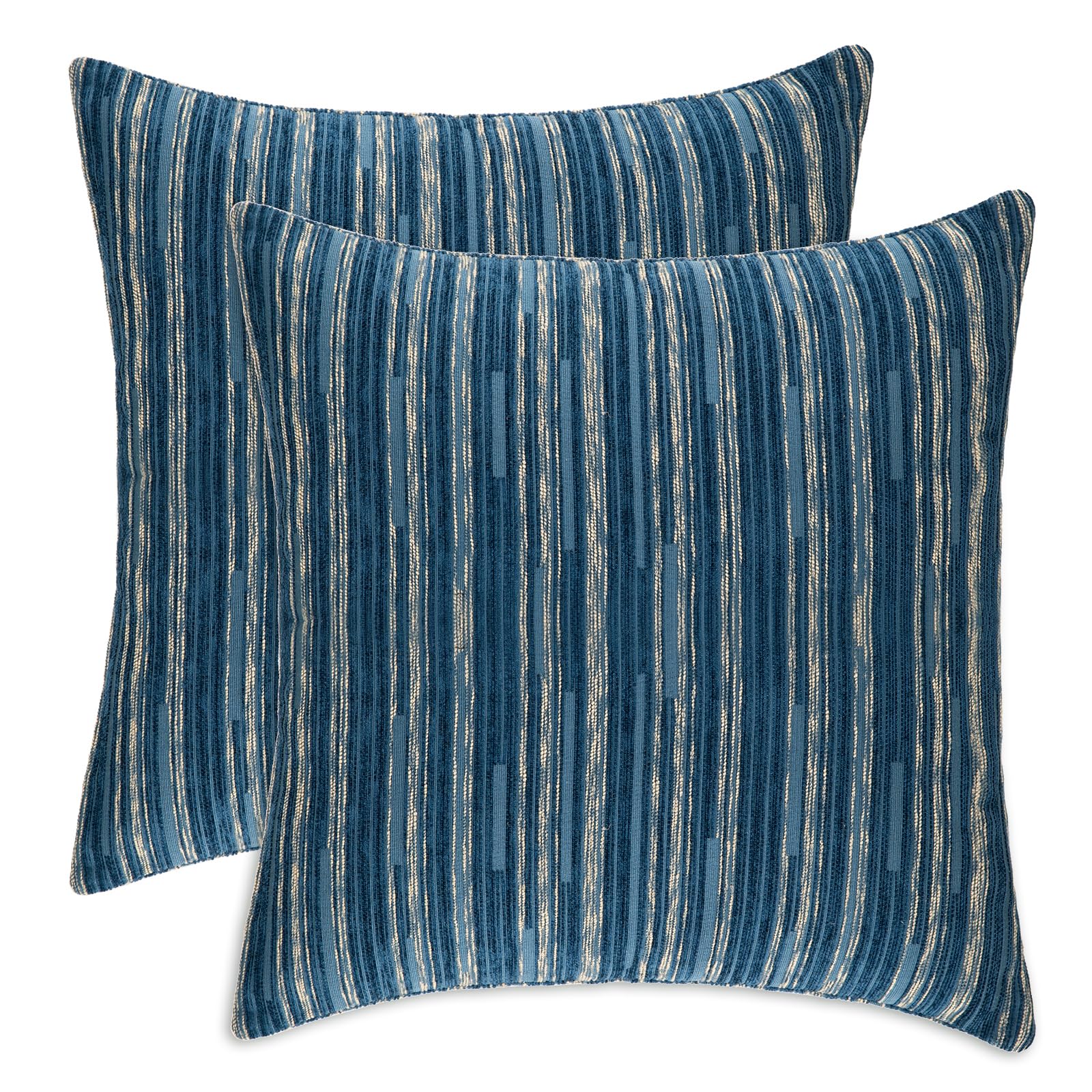 Yeiotsy Cushion Covers Bohemia, Pack of 2, Cozy Modern Striped Cushion ...