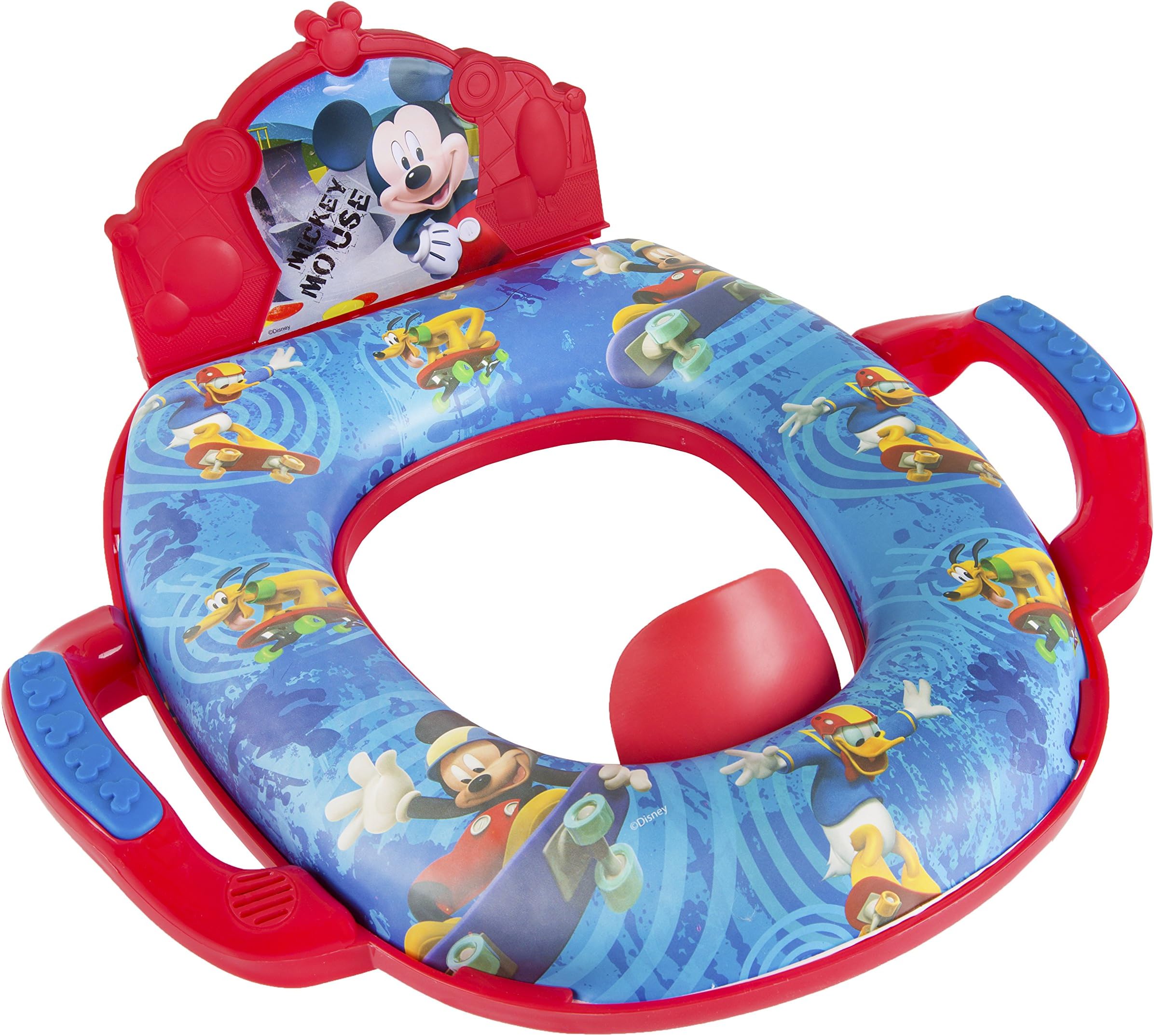 Amazon.com: Mickey Mouse Soft Potty Seat With Handles : Baby