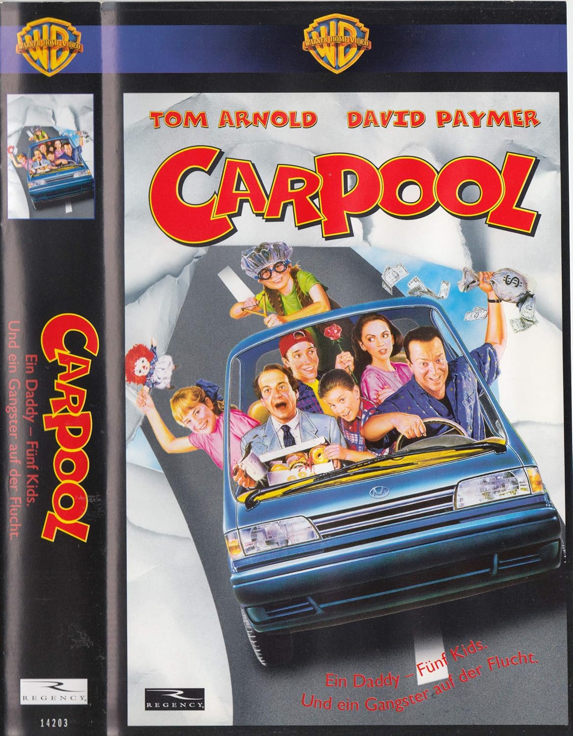 Amazon.com: Carpool [VHS] : Tom Arnold, David Paymer, Rhea Perlman, Rod ...