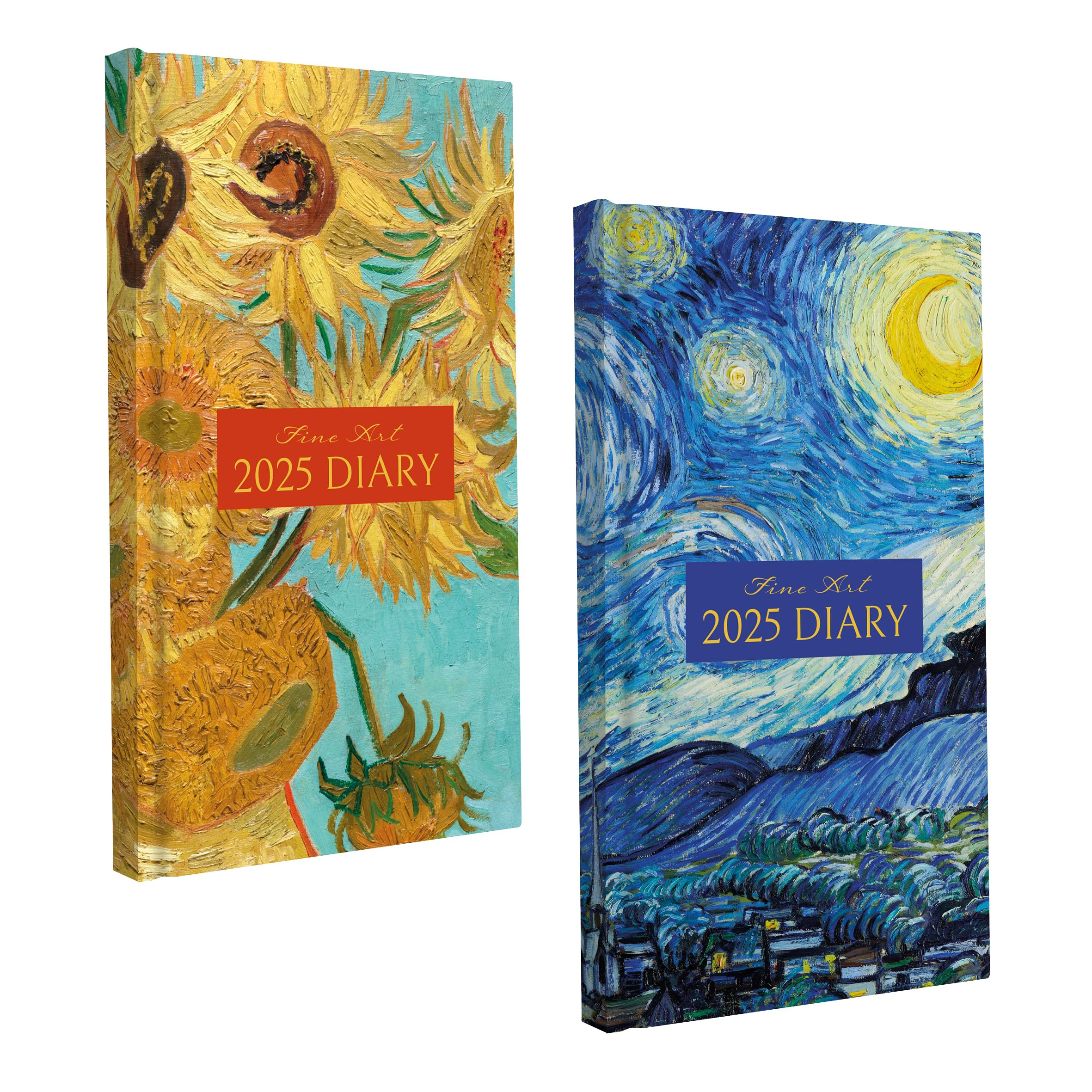 Fine Art 2025 Slim Weekly View Diary : Amazon.co.uk: Stationery ...