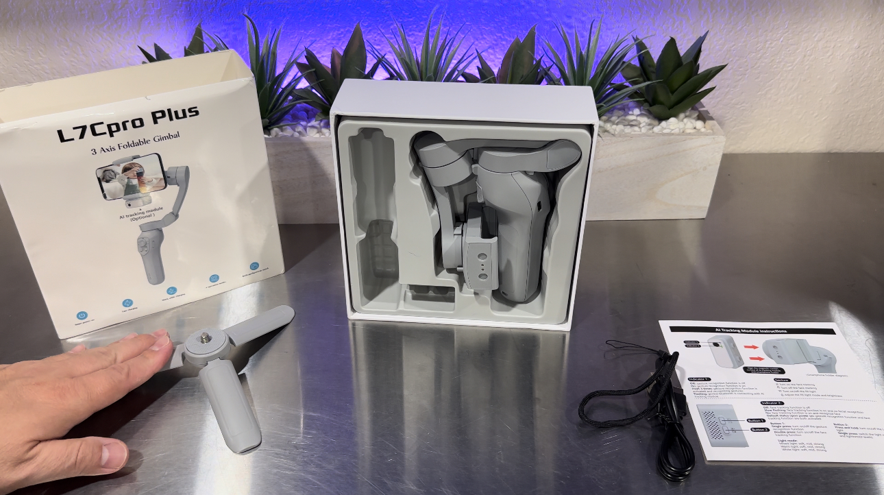 Watch L7C Pro/Plus Gimbal Stabilizer on Amazon Live